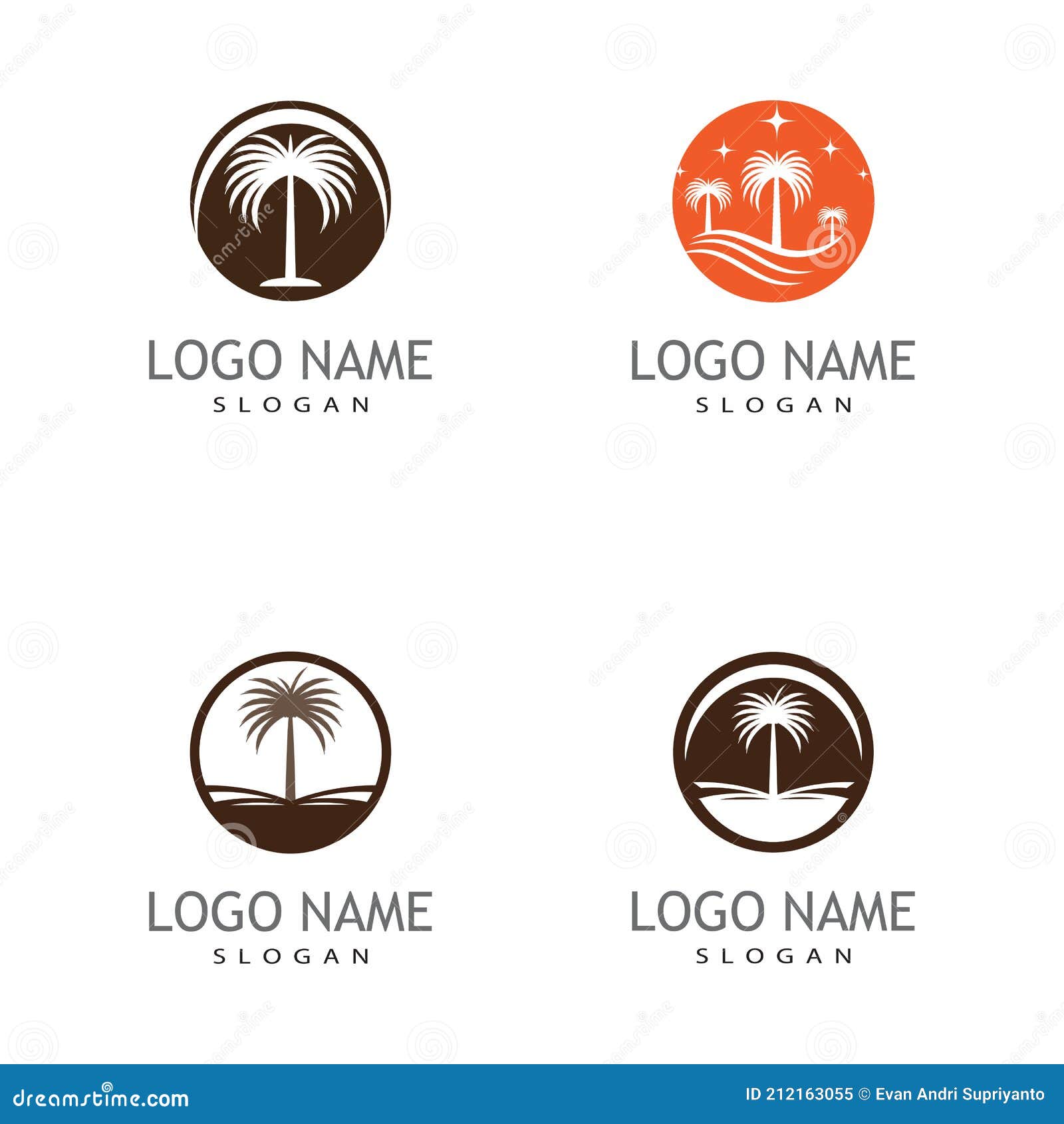 Date Tree Icon Vector Illustration Logo Template Stock Vector ...