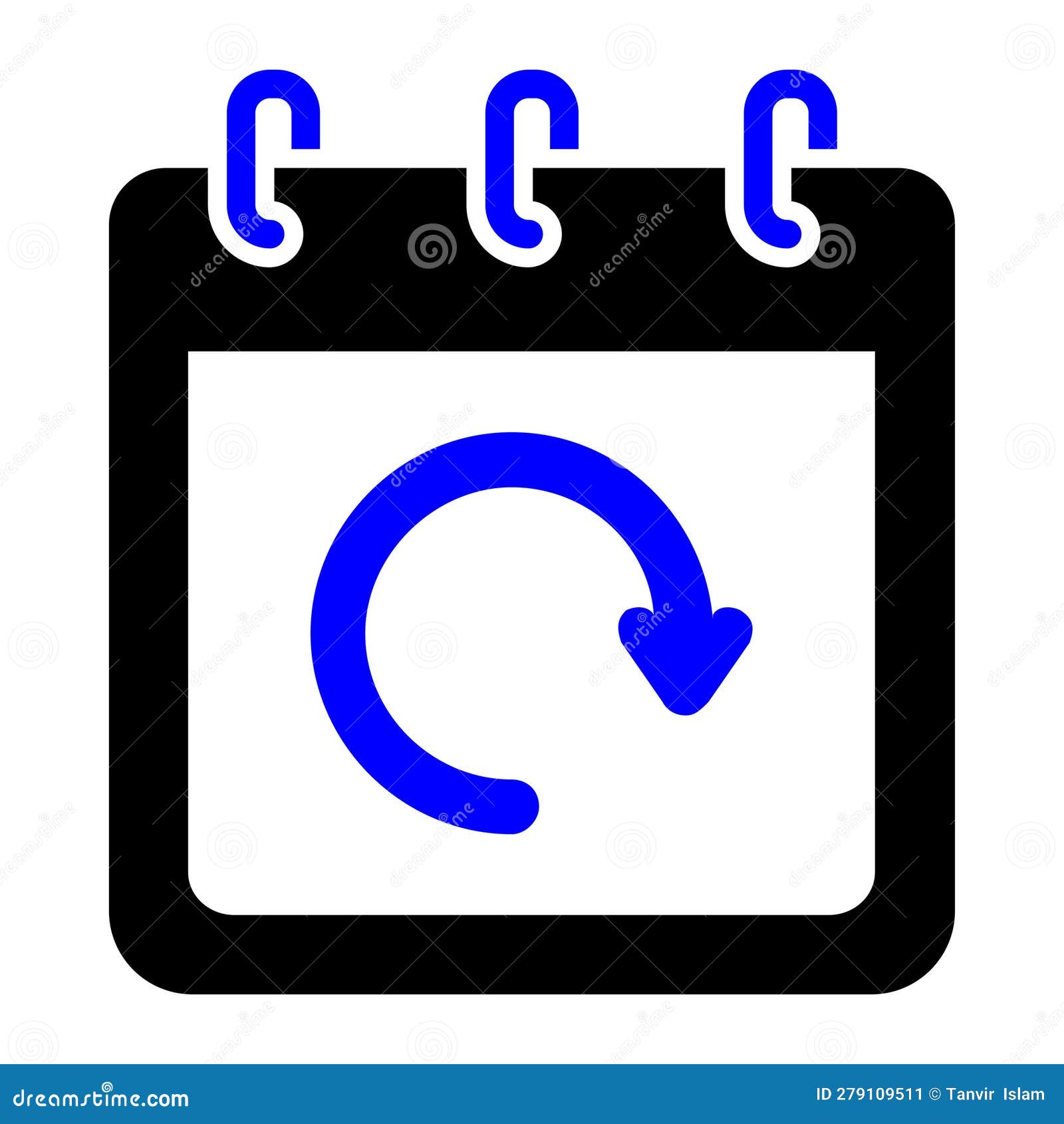 Date Update Icon stock vector. Illustration of symbol - 279109511