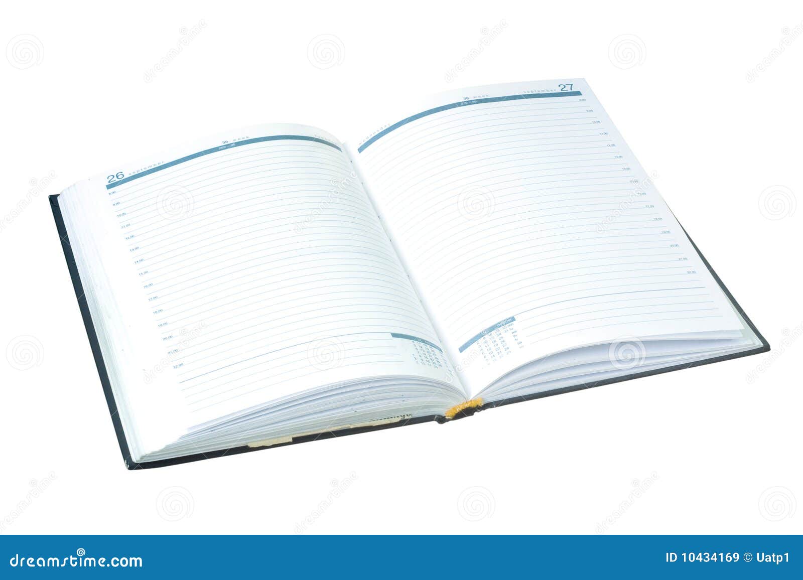 Datebook stock image. Image of date, today, notebook - 10434169