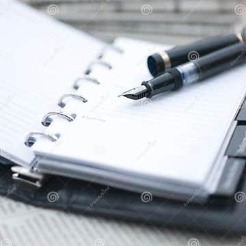 Datebook stock photo. Image of notebook, datebook, pencil - 26734392