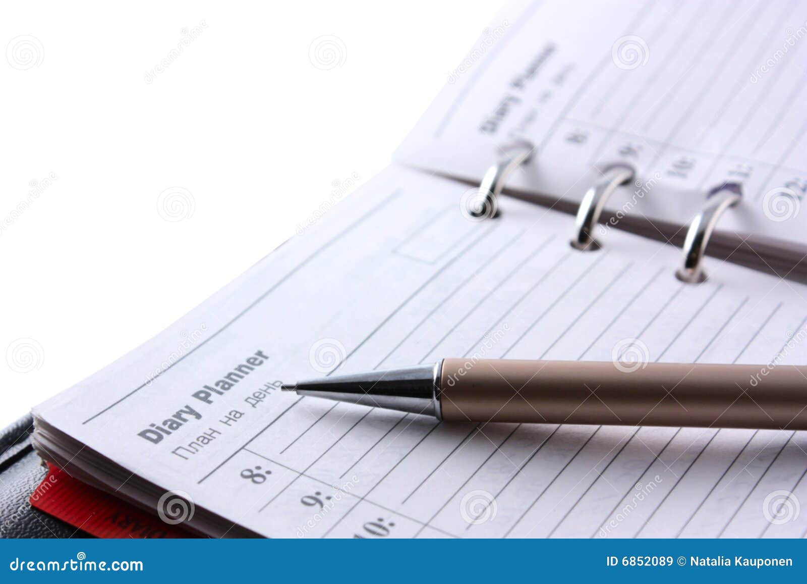 Datebook stock image. Image of notebook, event, agenda - 6852089