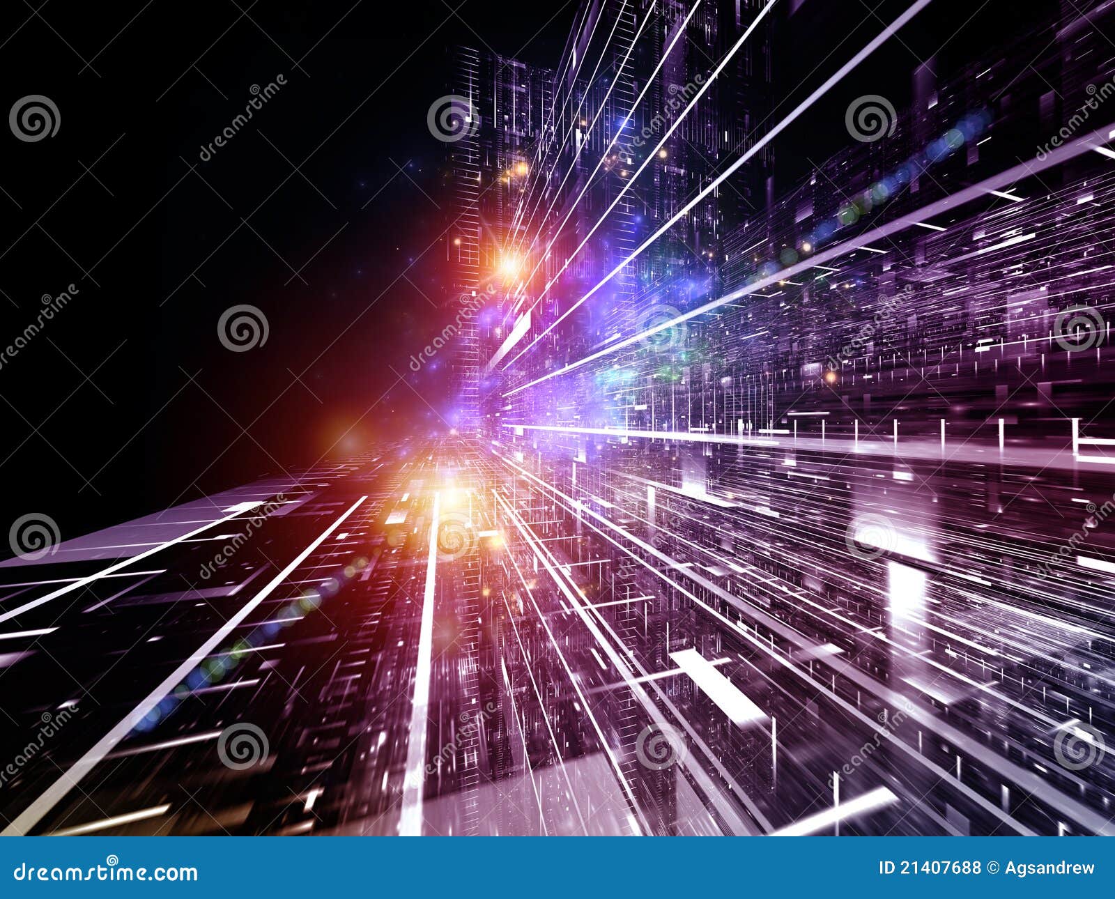 Datenstrom stock abbildung. Illustration von ursprünglich - 21407688