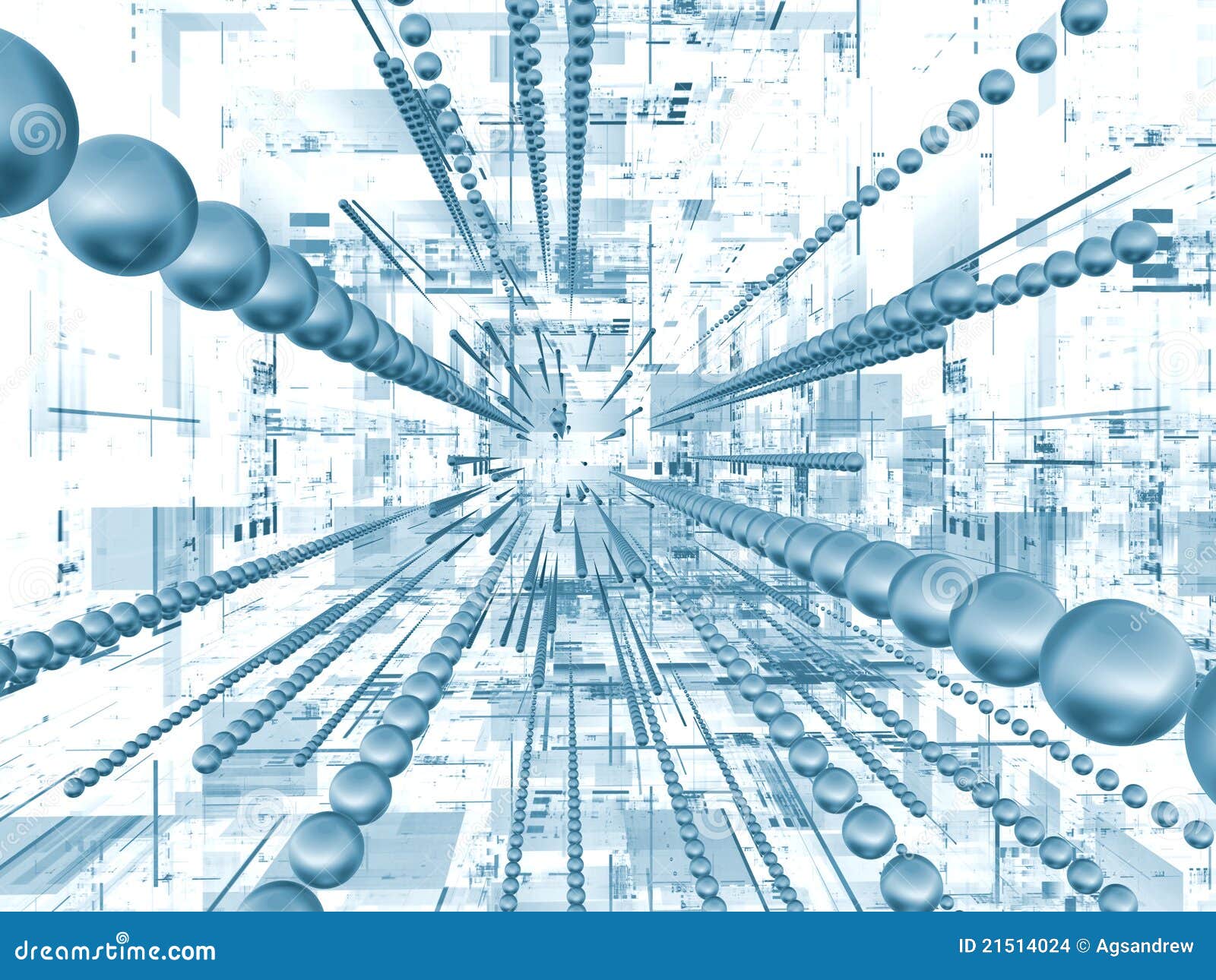 Datenstrom stock abbildung. Illustration von dimensional - 21514024