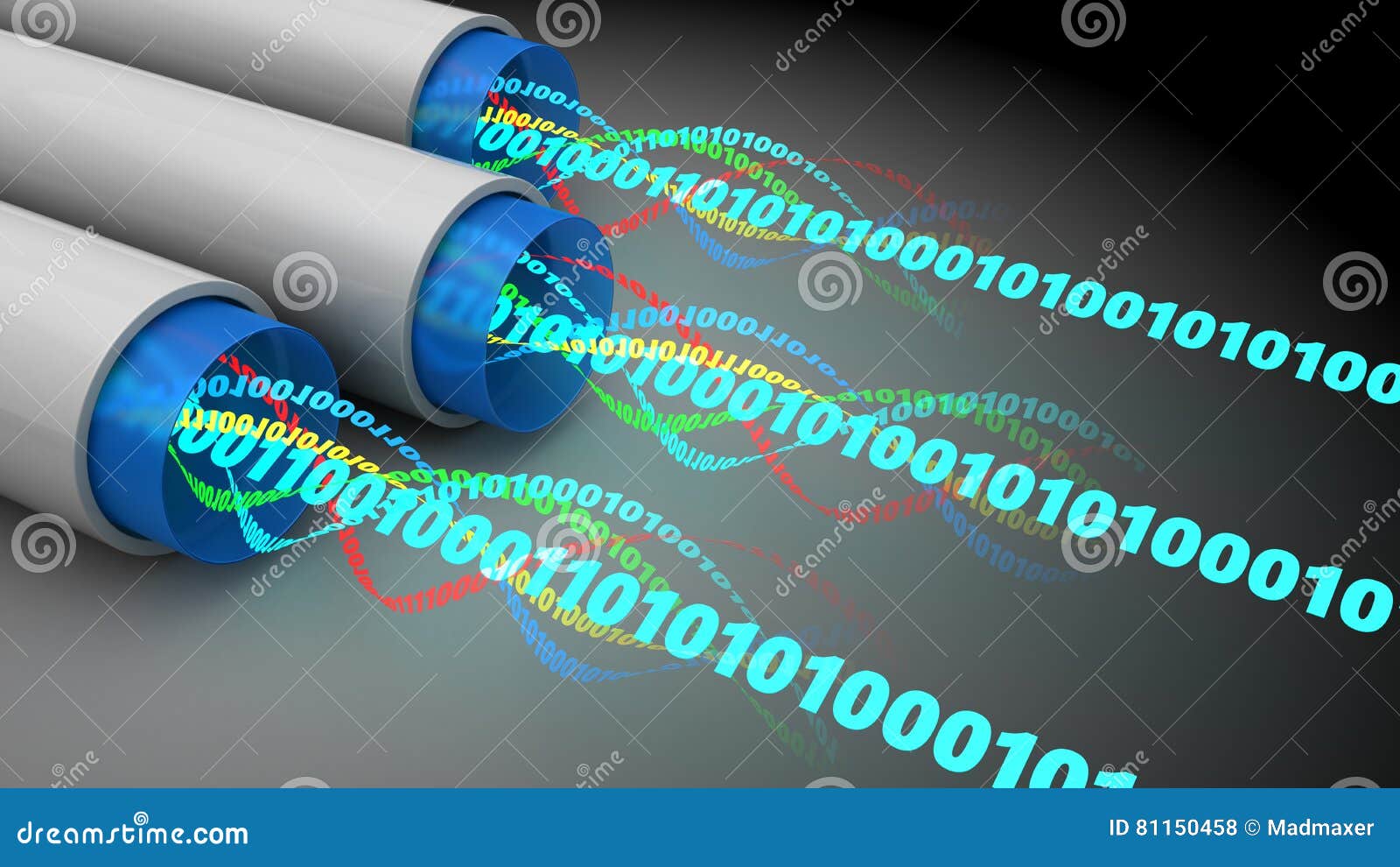 Datenstrom stock abbildung. Illustration von hintergrund - 81150458