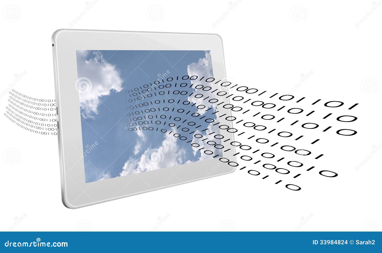 Datenstrom - Internet, Datenverarbeitungskommunikationskonzept Des ...