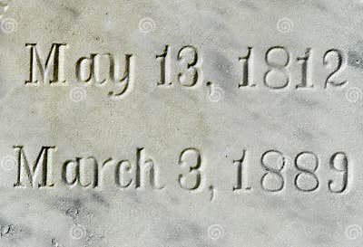 Dates stock image. Image of graveyard, date, tombstone - 1806679