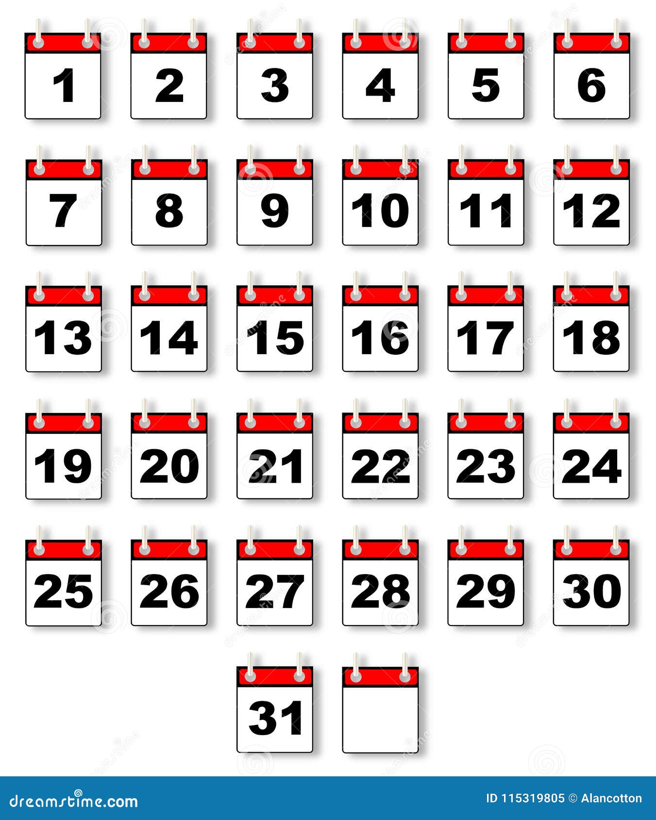 Dates Vector Illustration | CartoonDealer.com #32221964