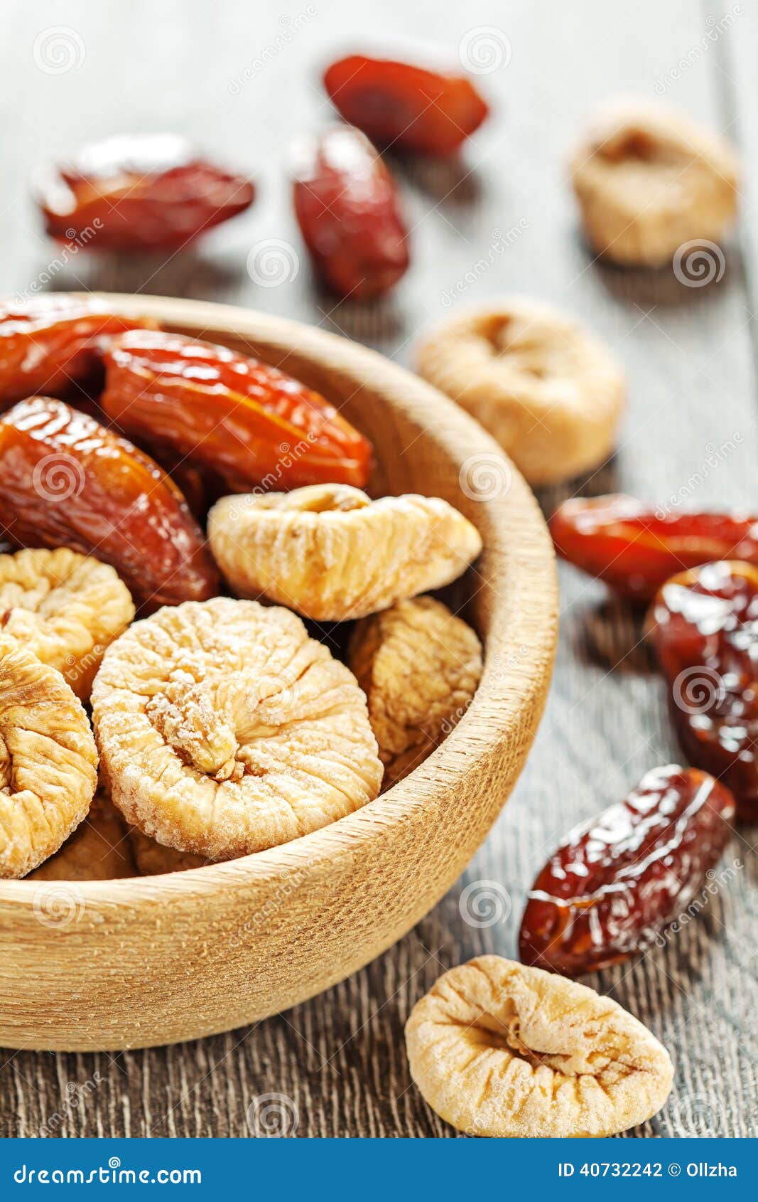Dates and Figs Dried Fruits Stock Photo - Image of snack, fruit: 40732242