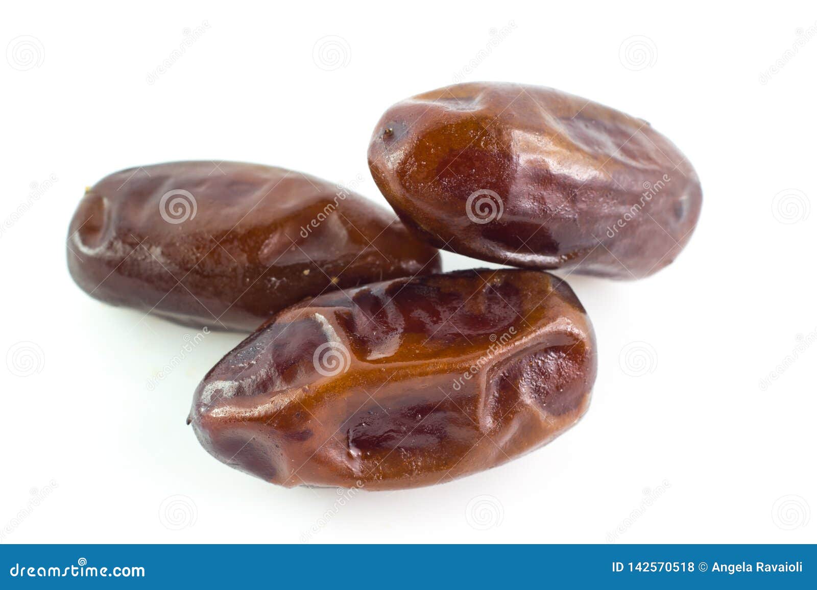 Dates Isolated on a White Background Stock Photo - Image of dessert ...