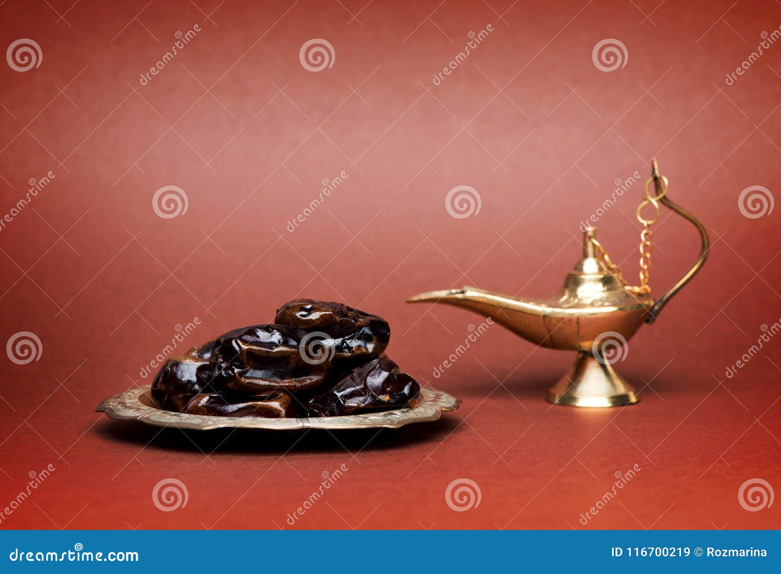 Dates and lamp aladdin stock image. Image of oriental - 116700219