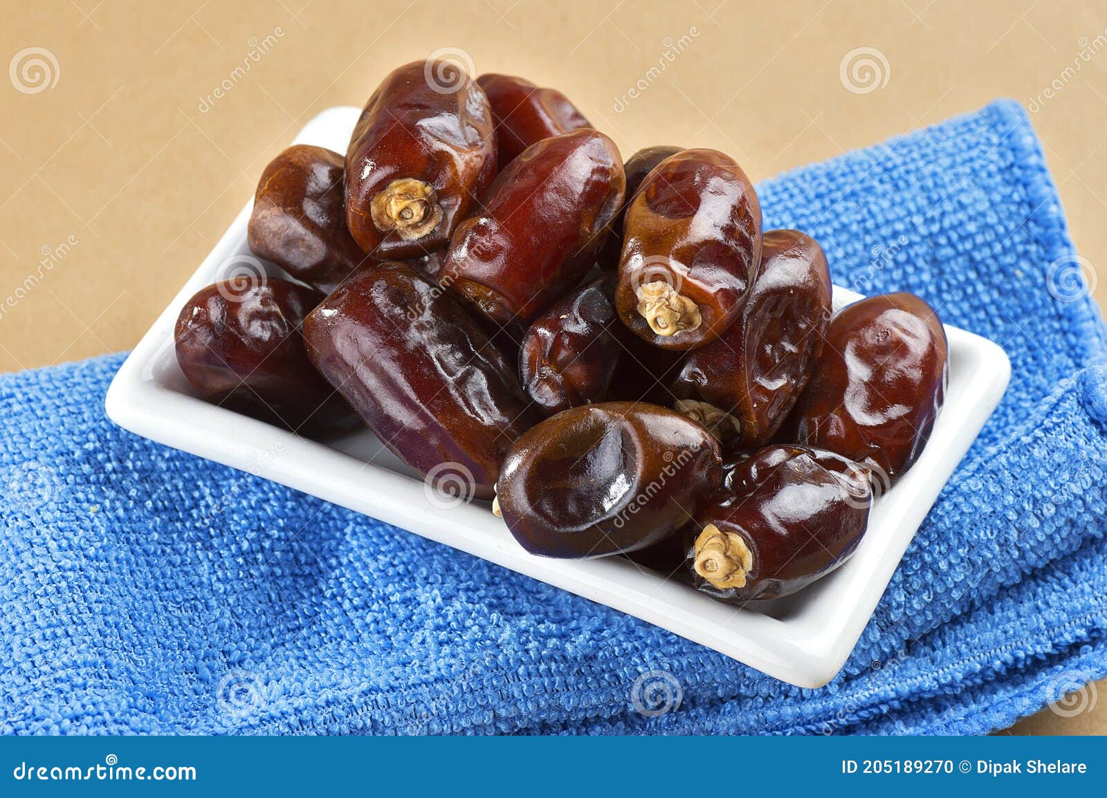 Dates in Plate. Dried Dates Fruits Stock Photo - Image of africa ...