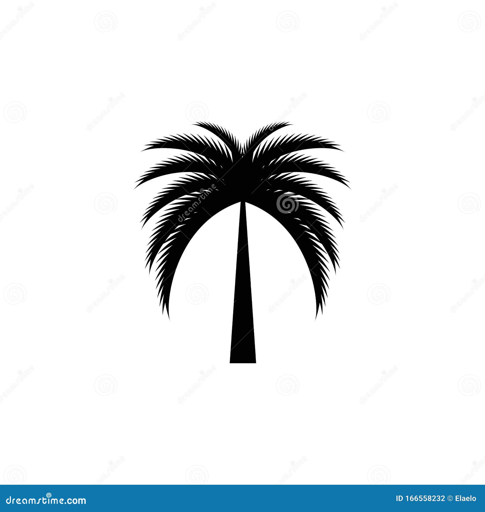 Dates Tree Icon Vector Illustration Design Logo Stock Vector ...