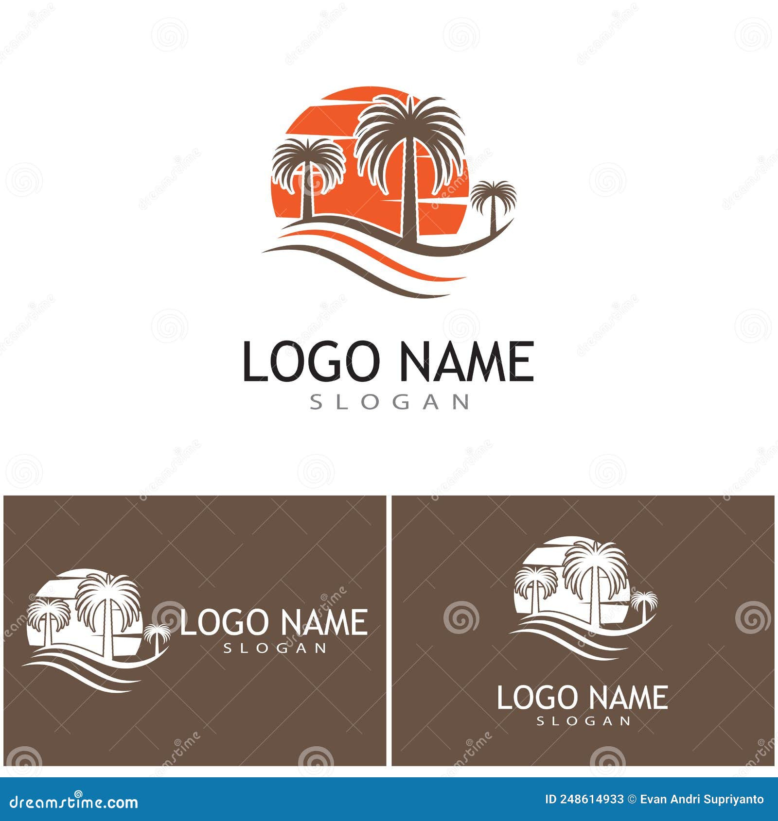 Dates Tree Logo Template Vector Symbol Design Stock Vector ...