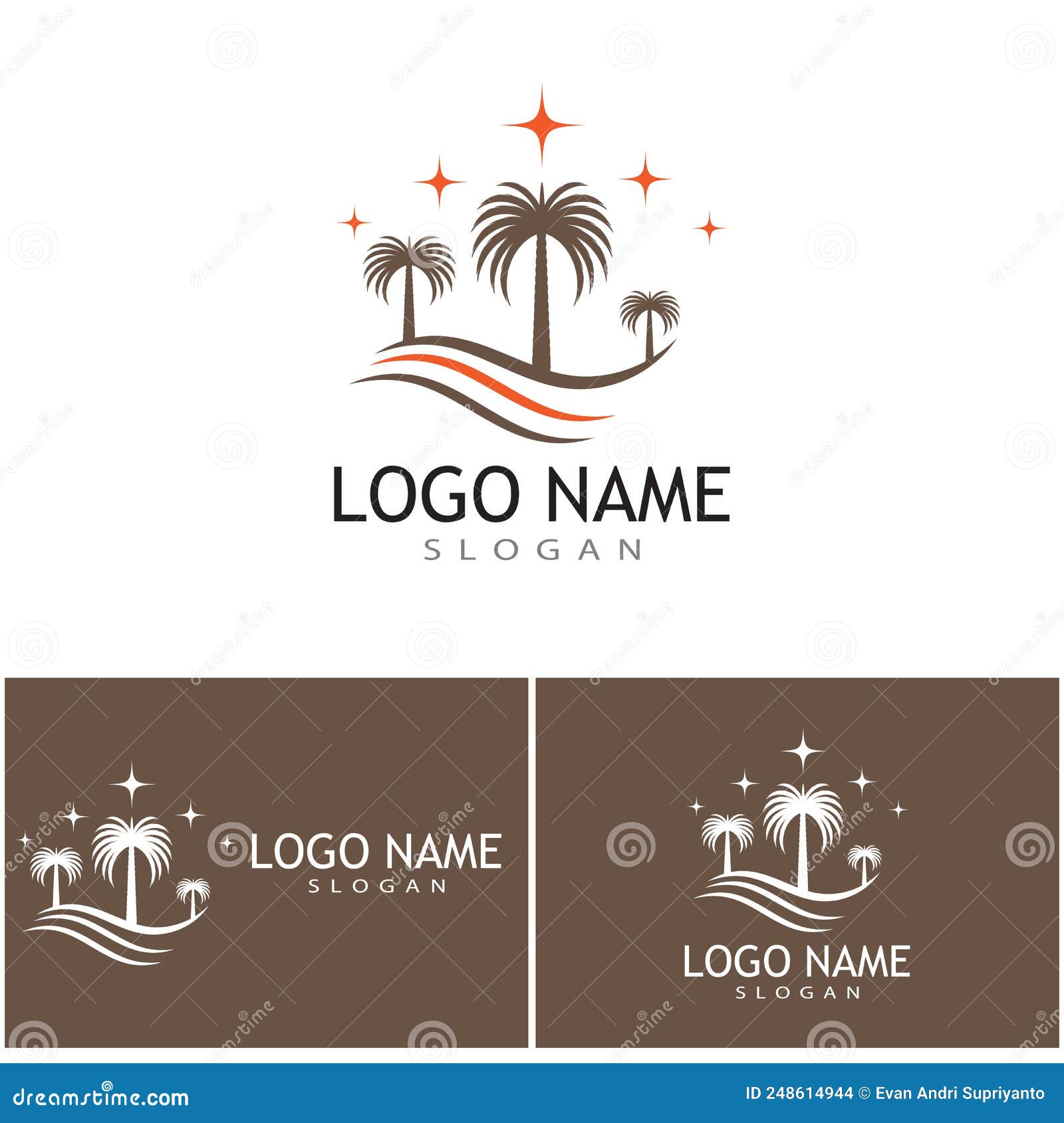 Dates Tree Logo Template Vector Symbol Design Stock Vector ...