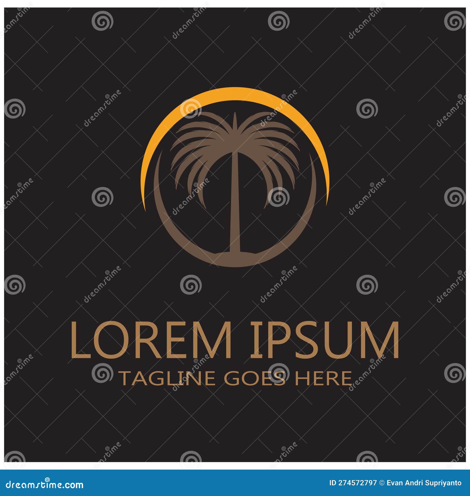 Dates Tree Logo Template Vector Symbol Design Stock Vector ...