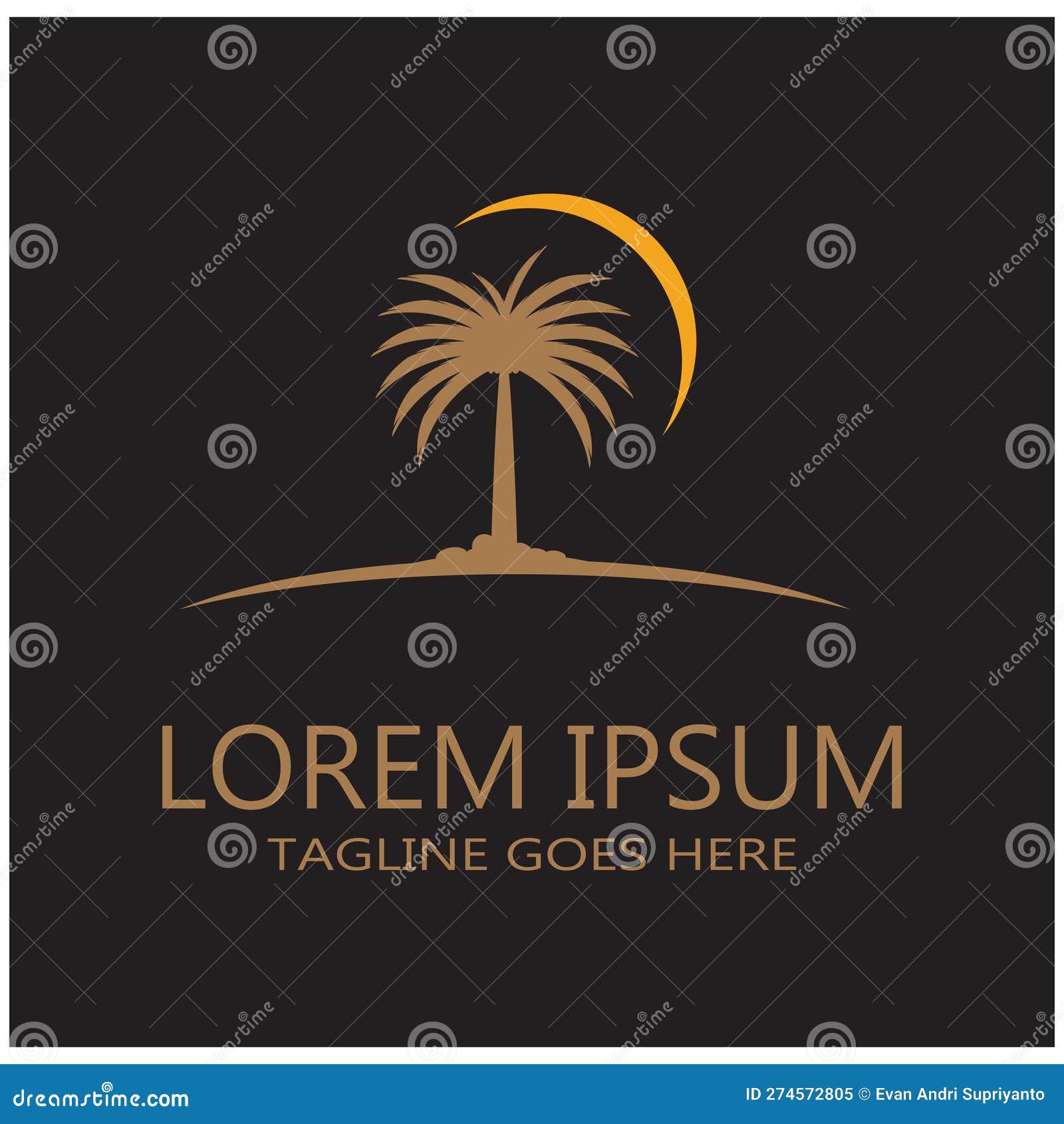 Dates Tree Logo Template Vector Symbol Design Stock Vector ...