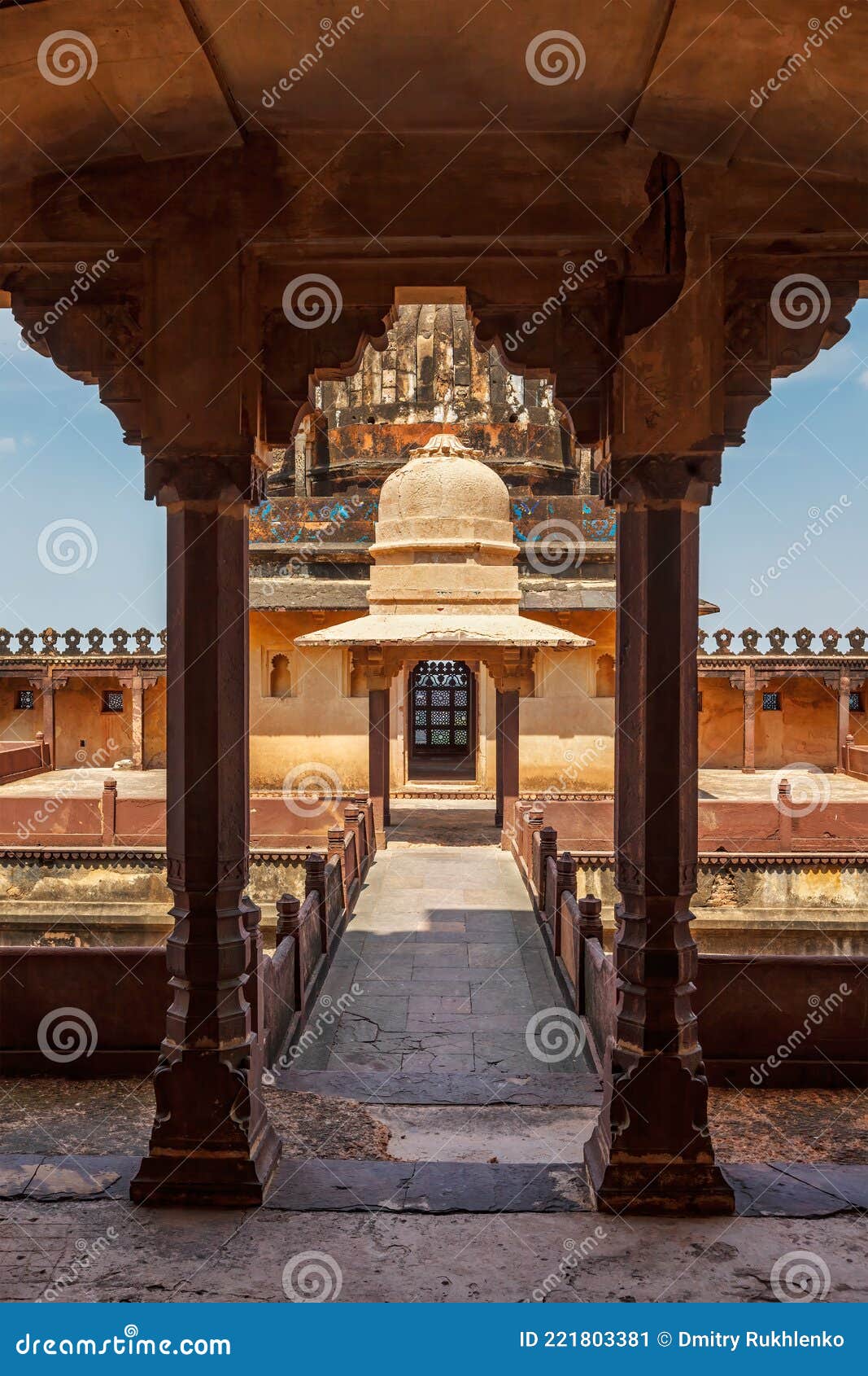 Datia Palace in Madhya Pradesh, India Stock Image - Image of ...