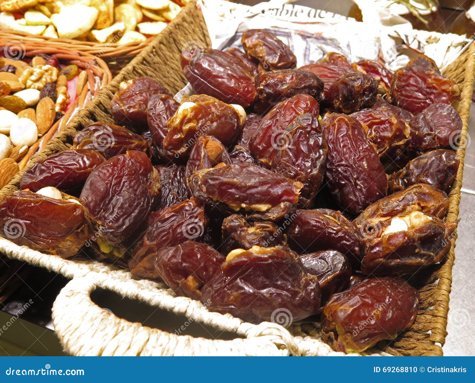Datiles stock photo. Image of carbohydrate, diet, delicious - 69268810