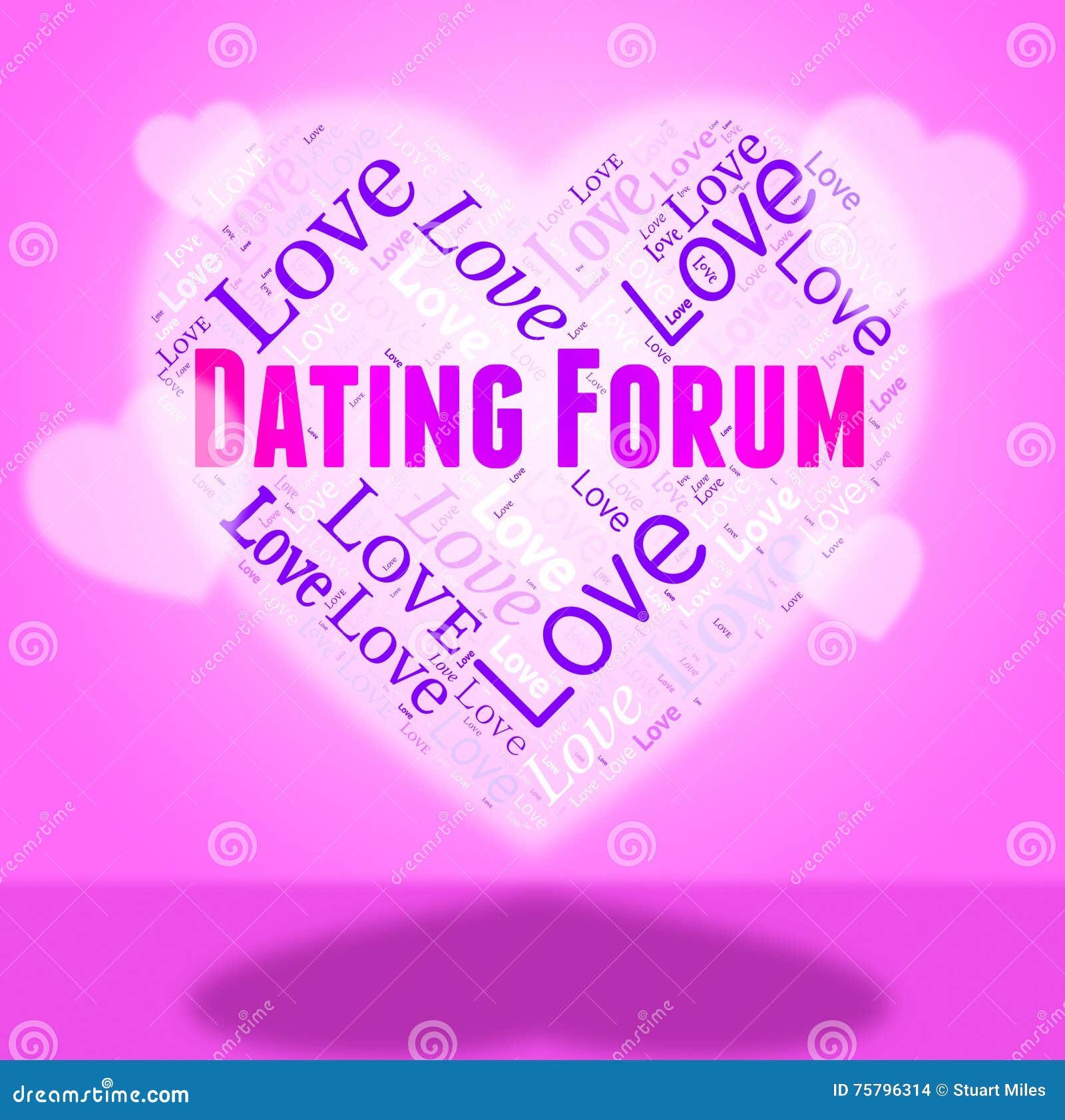 Dating Forum Shows Forums Group and Conference Stock Illustration ...