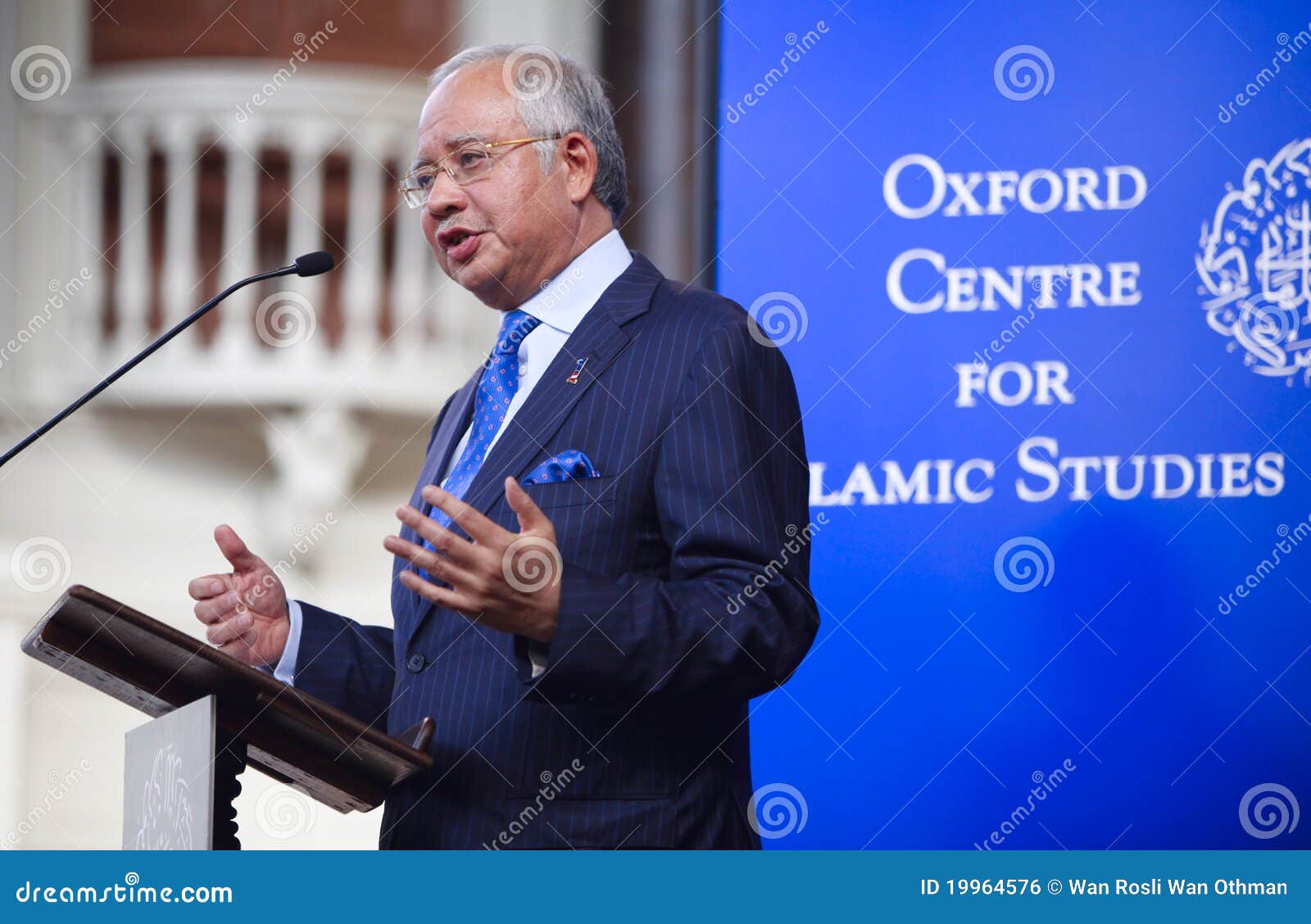 Prime Minster Najib Razak editorial photo. Image of leadership - 19964576