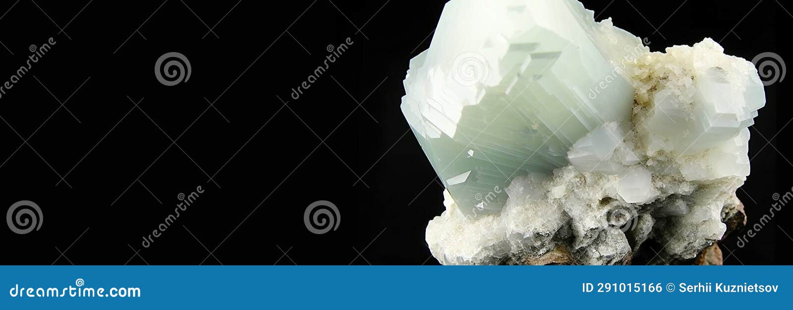 Datolite is Rare Precious Natural Geological Stone on Gradient ...