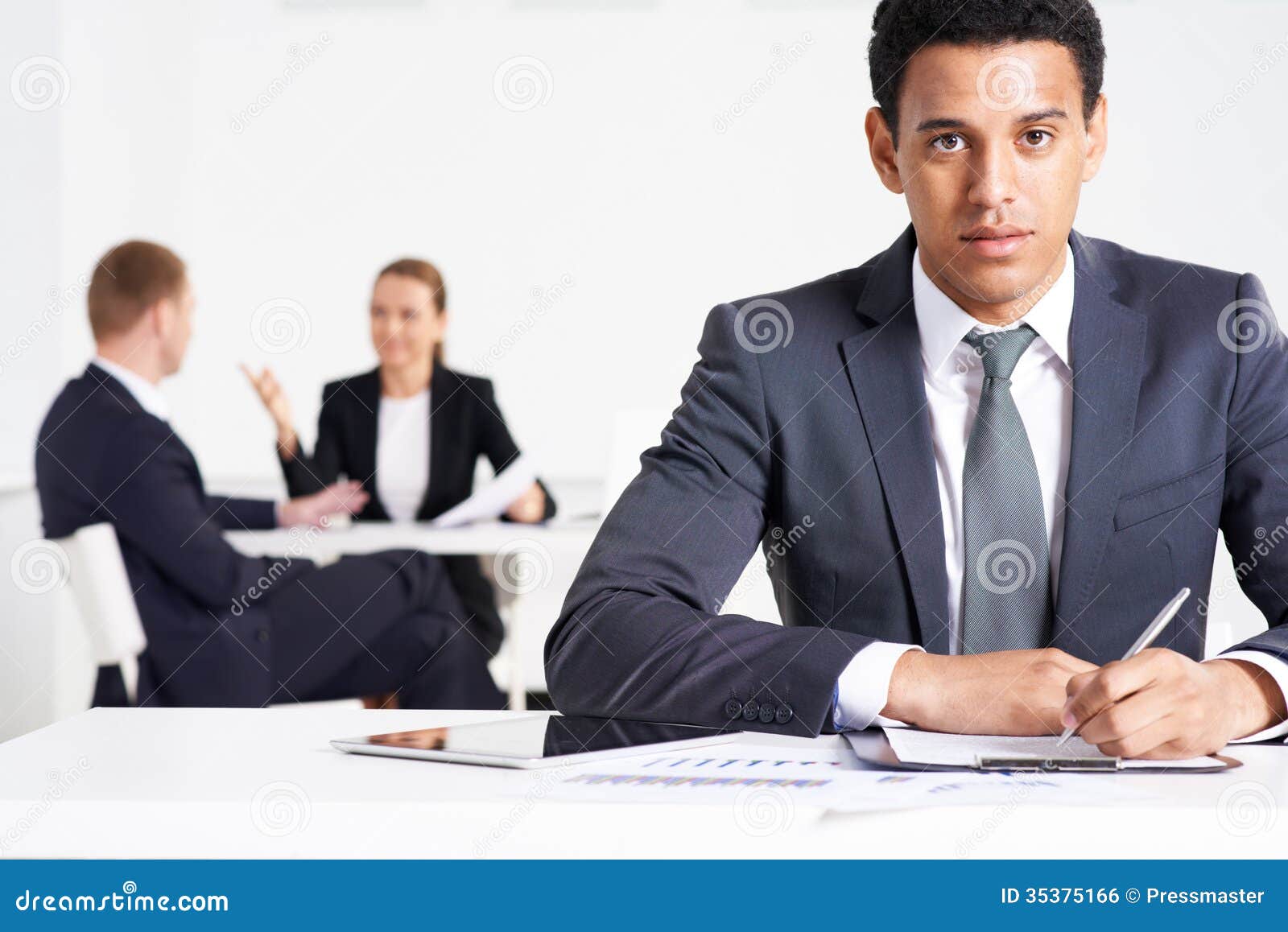 Datore di lavoro fotografia stock. Immagine di imprenditori - 35375166