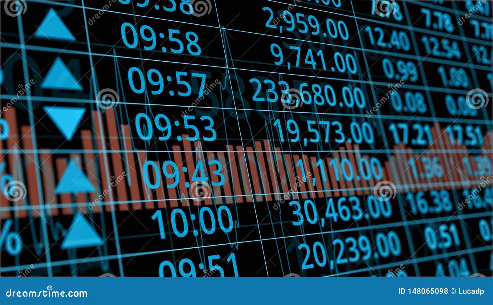 Datos Del Mercado De Acci?n Stock de ilustración - Ilustración de carta, existencias: 148065098