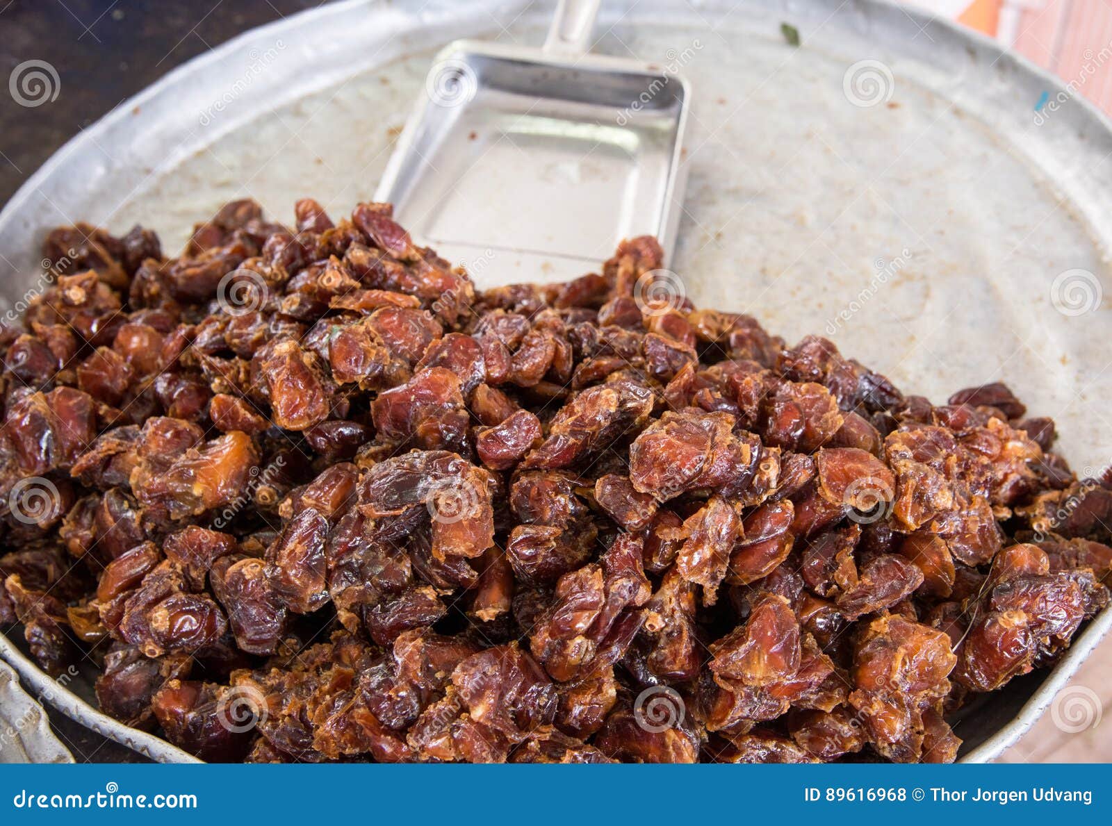 Datteri Secchi Ad Un Mercato Fotografia Stock - Immagine di mercato ...