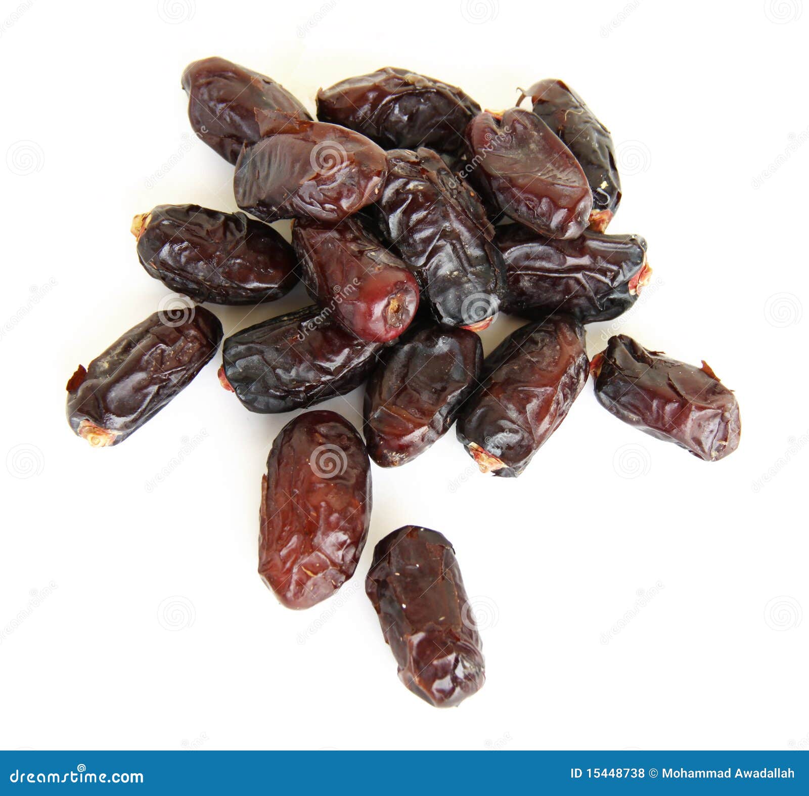 Dattes photo stock. Image du fruits, tropical, blanc - 15448738