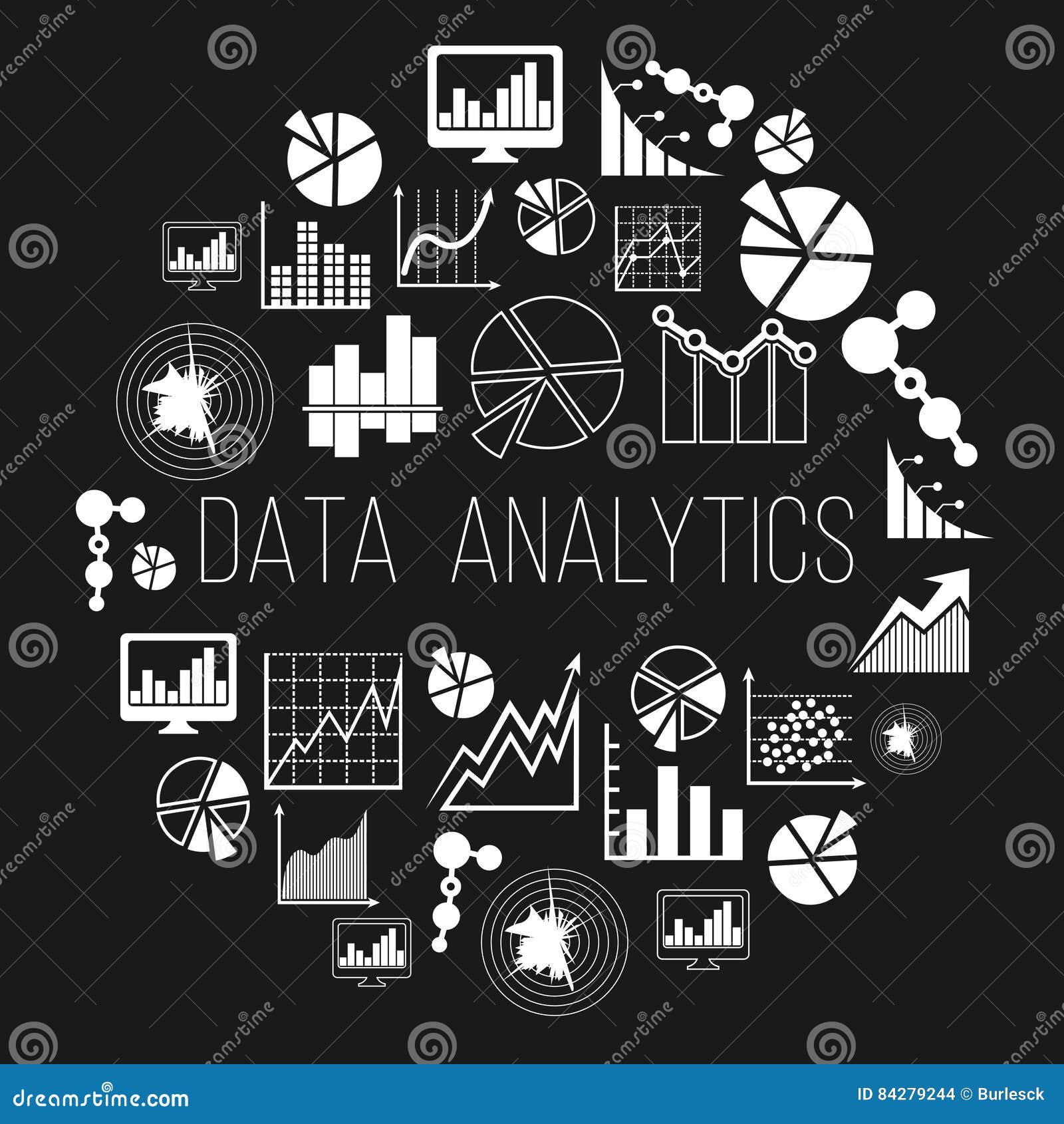 Informatics Vector Illustration Featuring Logistics And Supply Chain ...