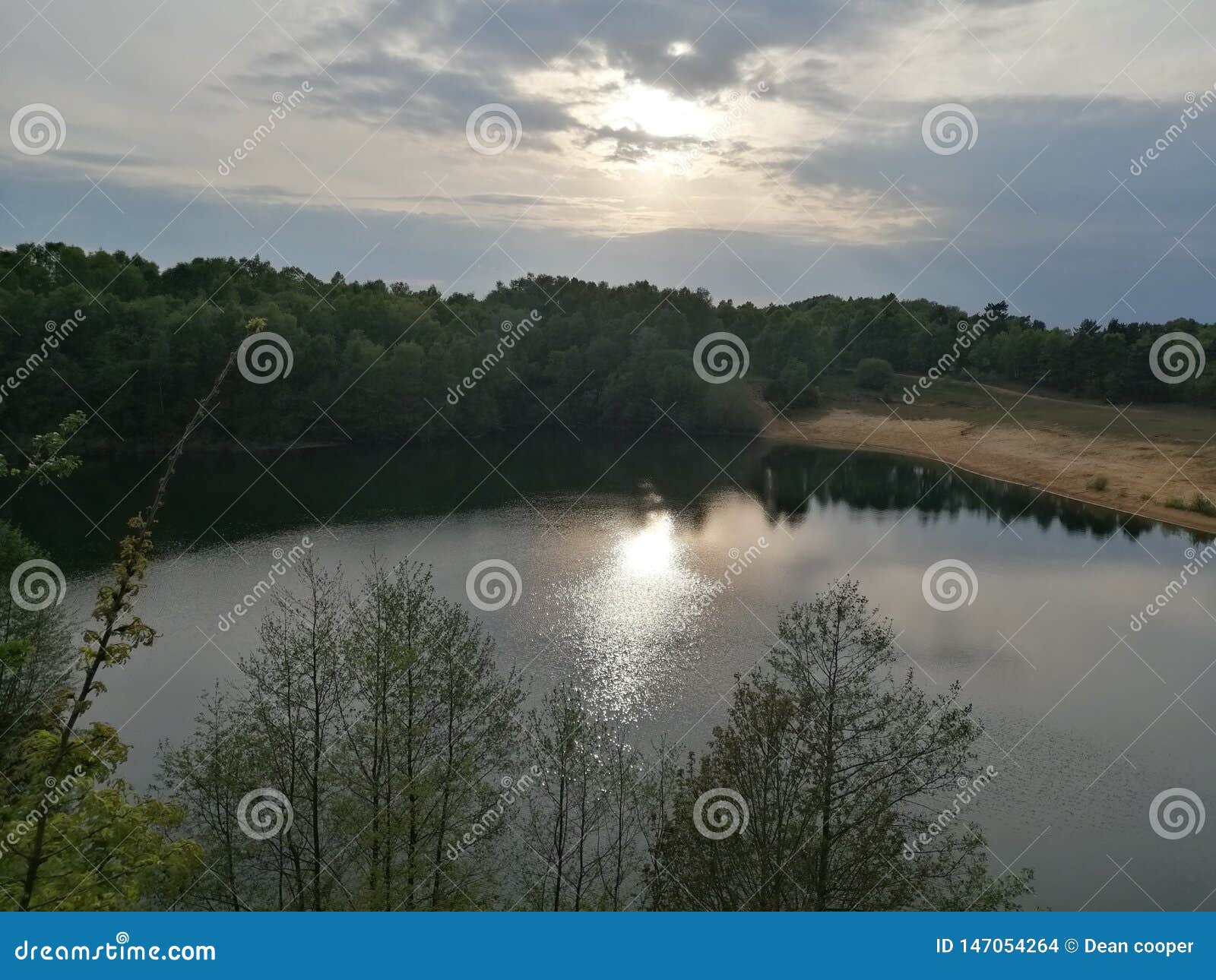 Lake of light stock photo. Image of light, skyline, lake - 147054264