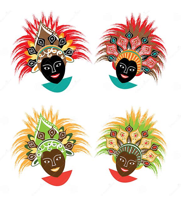 Philippine Cebu Festival Sinulog Celebration Fiesta Stock Vector ...