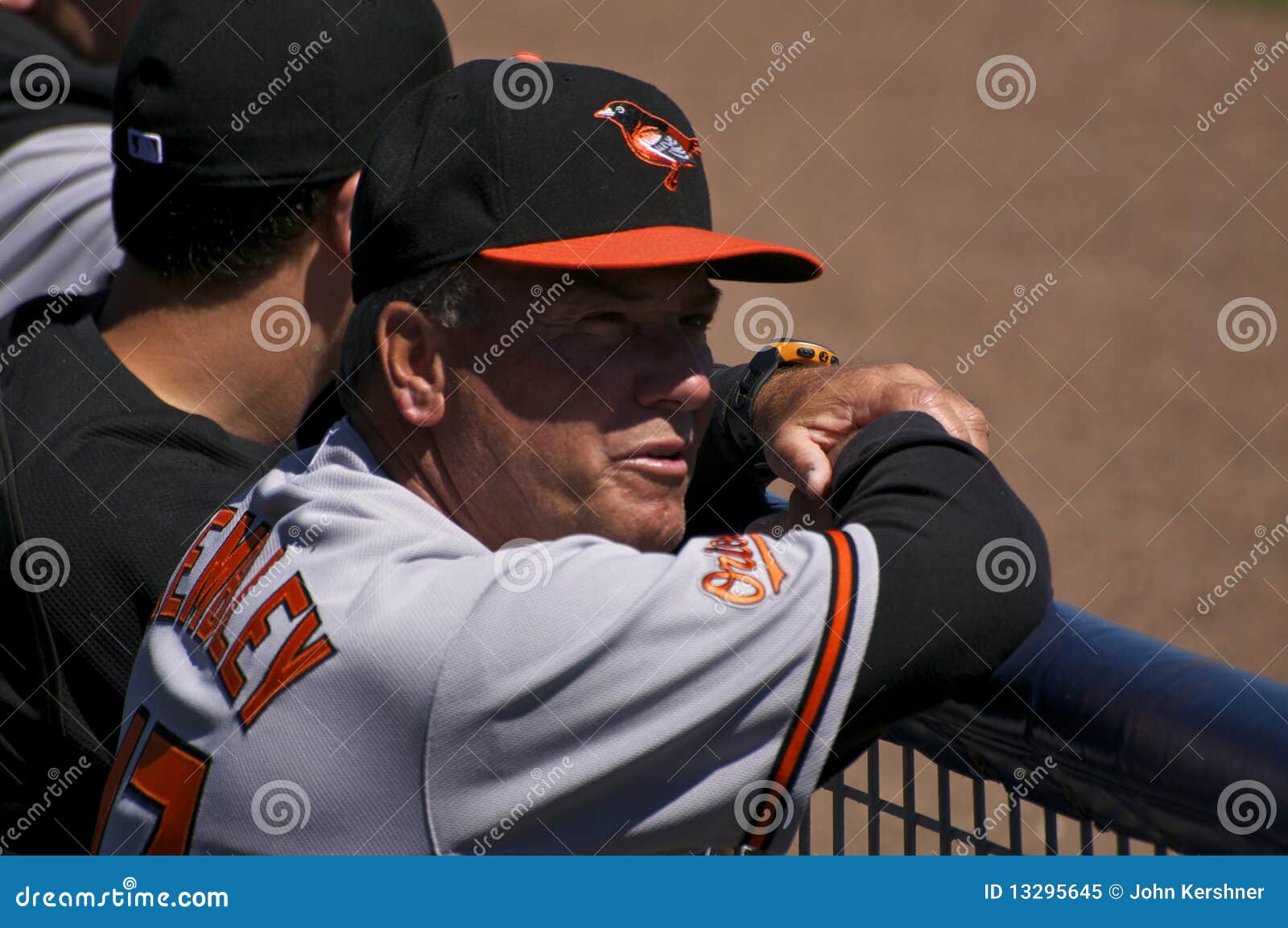 Dave Trembley editorial image. Image of daytime, ballgame - 13295645