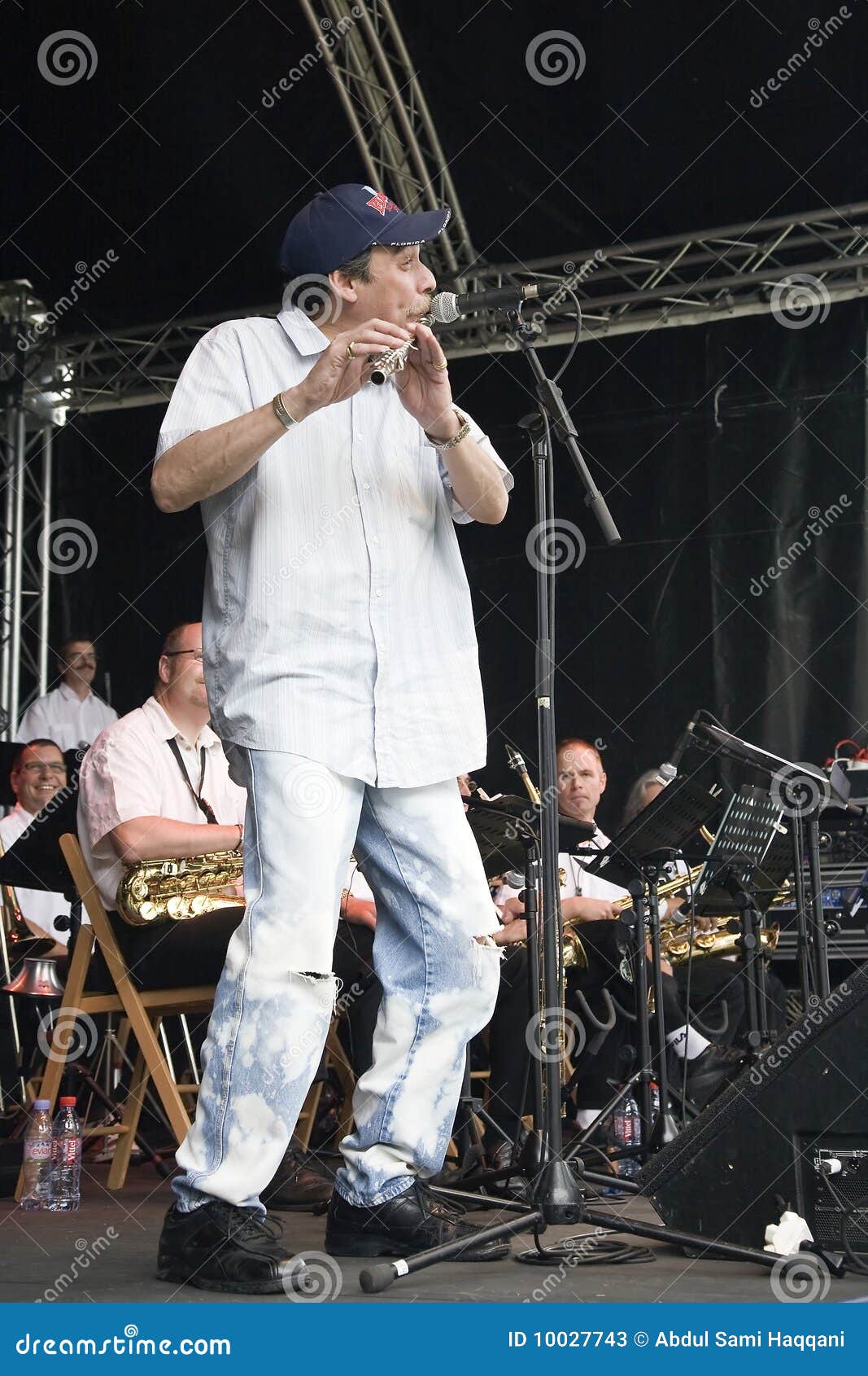 Dave Valentin and B3 Jazz Orchestra at Montreux Editorial Stock Photo ...