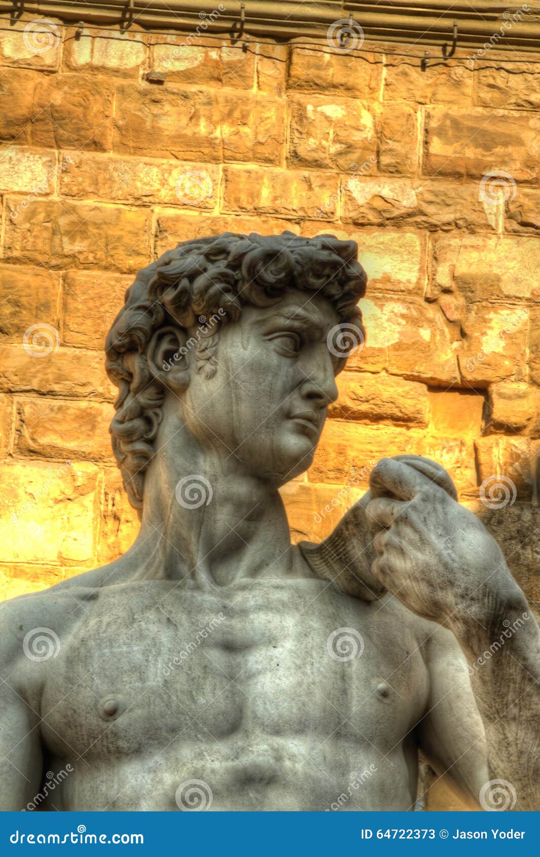 David imagen de archivo. Imagen de vertical, estatua - 64722373