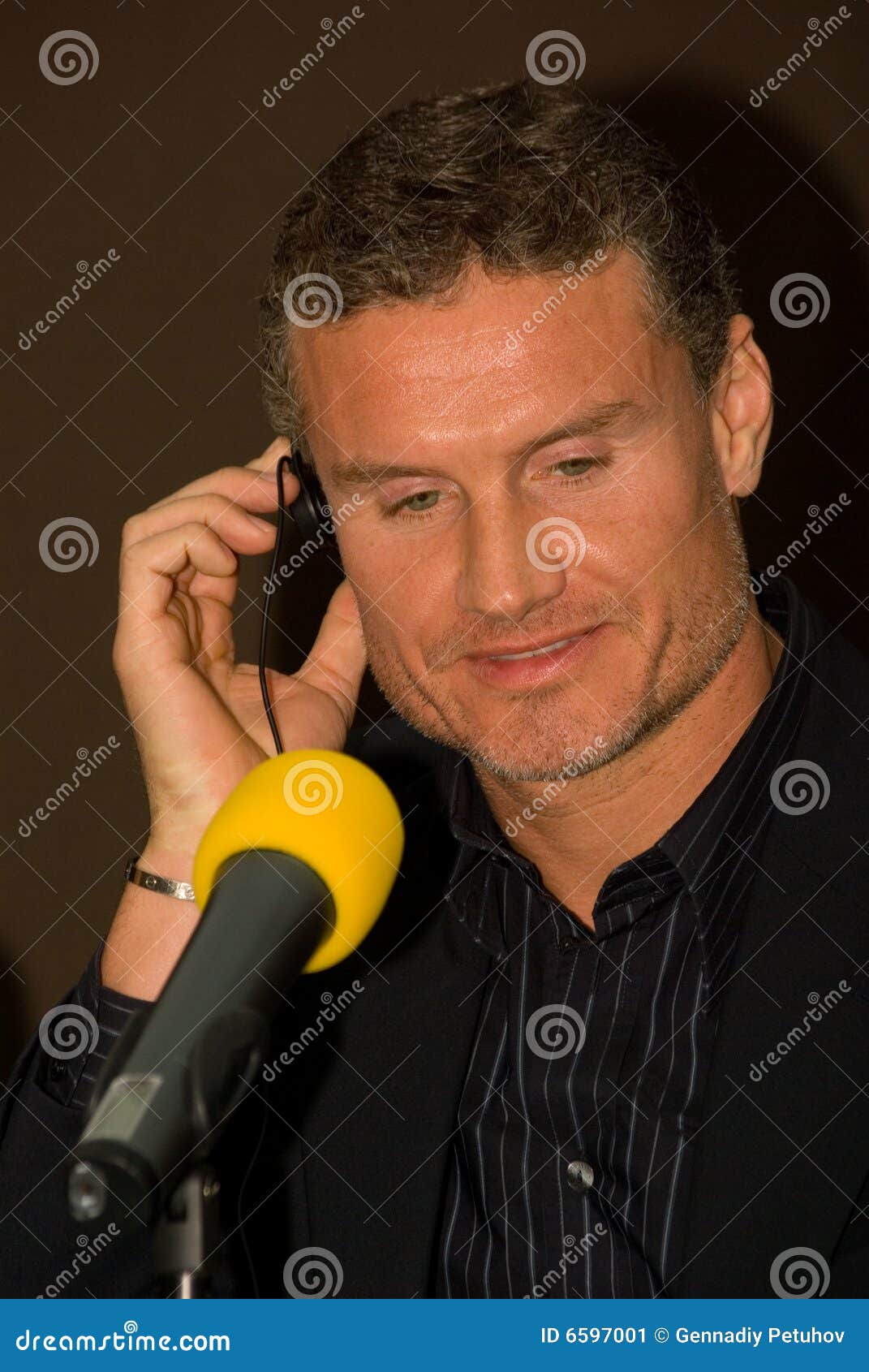 David Coulthard at Moscow Raceway Editorial Photo - Image of ...