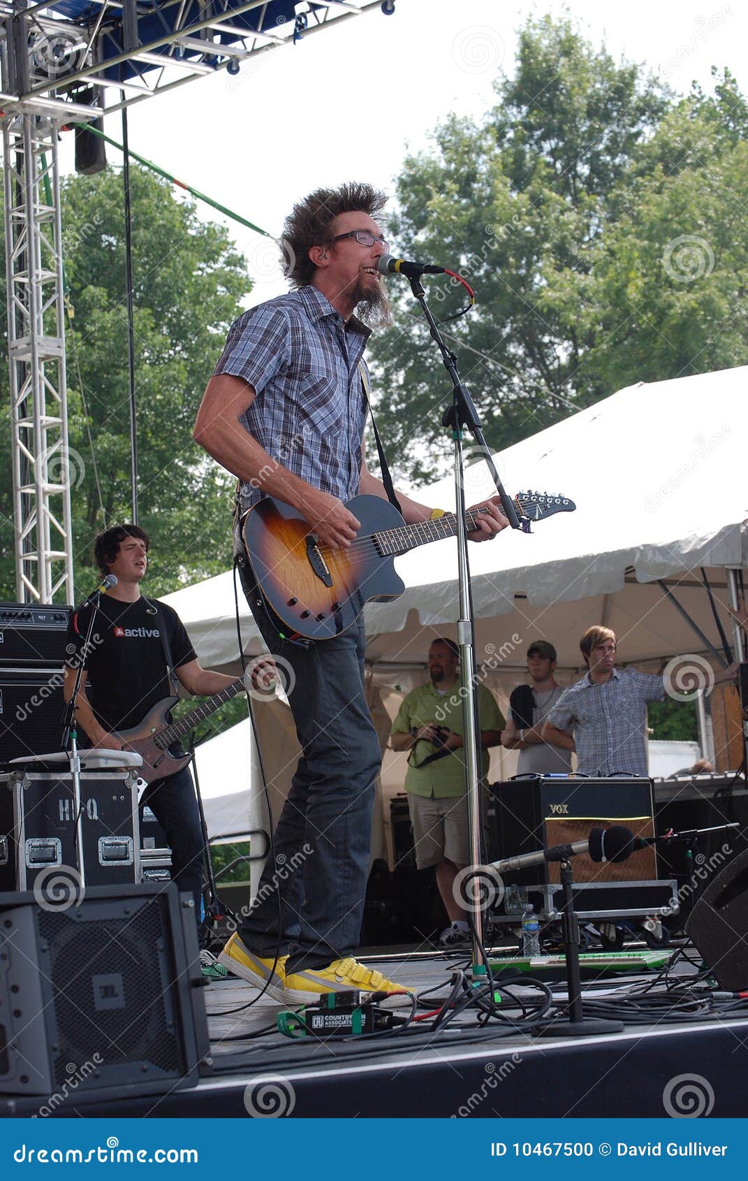 David Crowder Band at the World Pulse Festival Editorial Image - Image ...