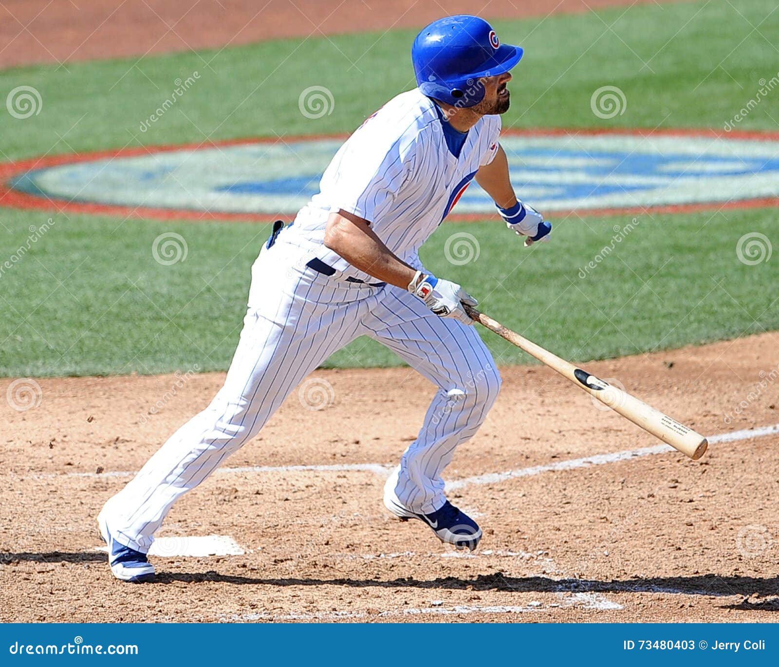 David DeJesus of the Chicago Cubs. Editorial Stock Photo - Image of ...