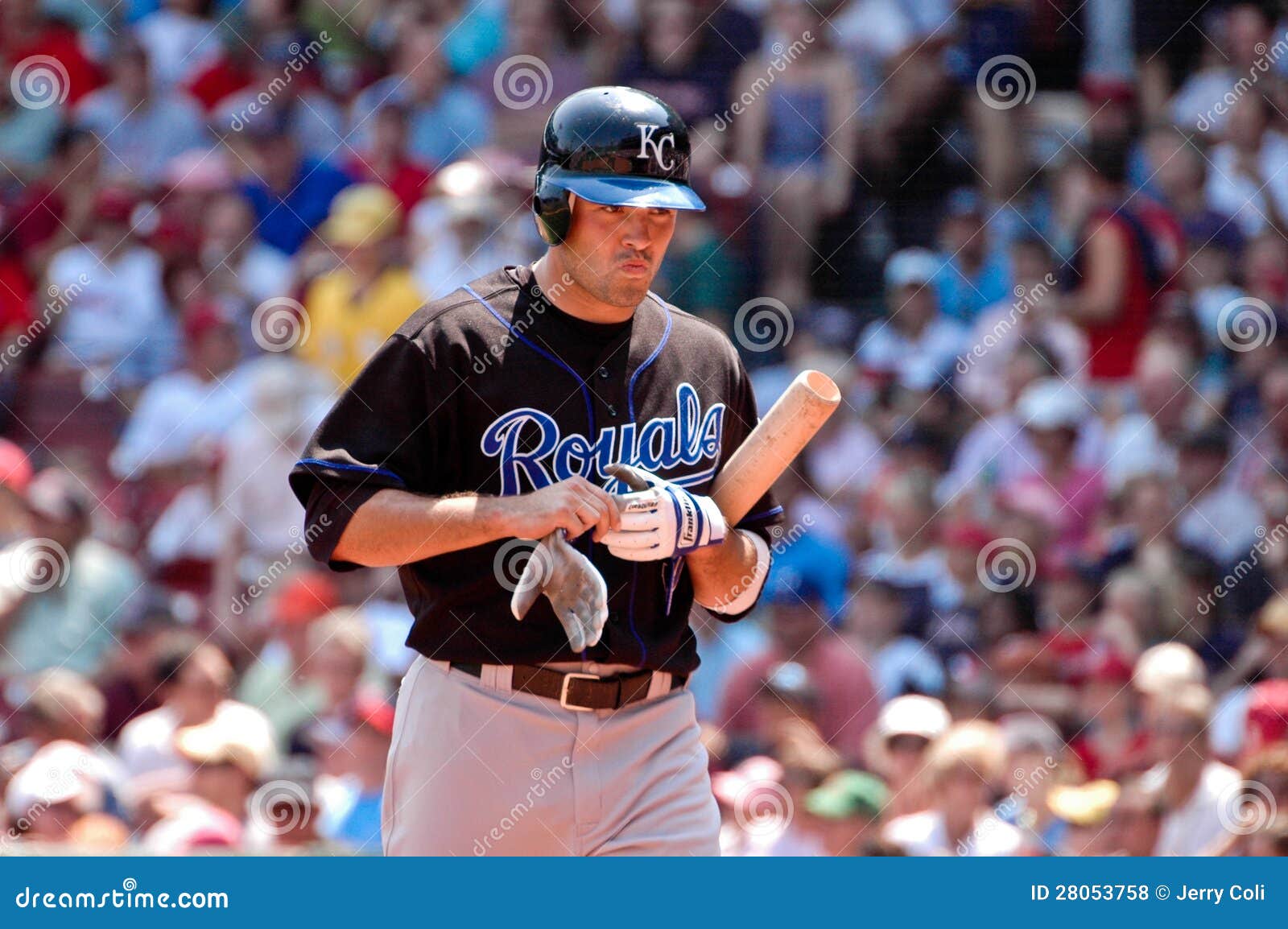 David DeJesus Kansas City Royals Editorial Stock Photo - Image of plate ...