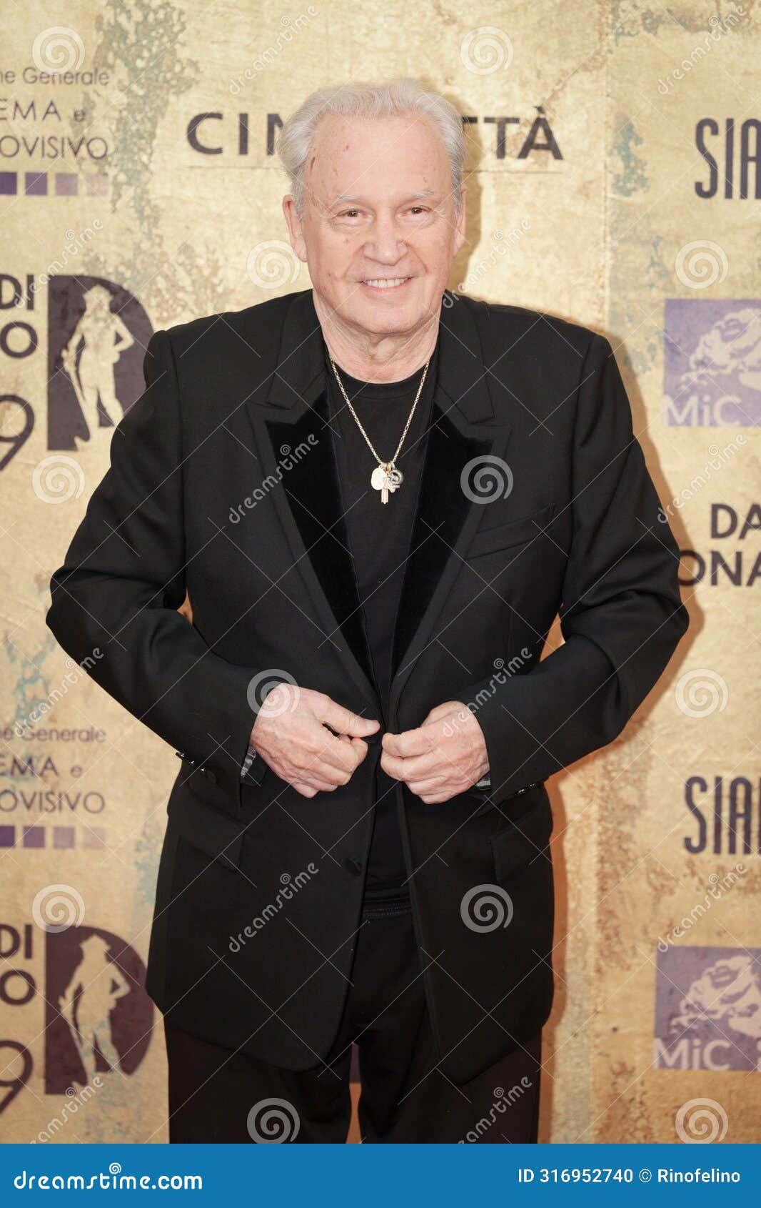 The David Di Donatello Award Ceremony. Giorgio Moroder Editorial Image ...
