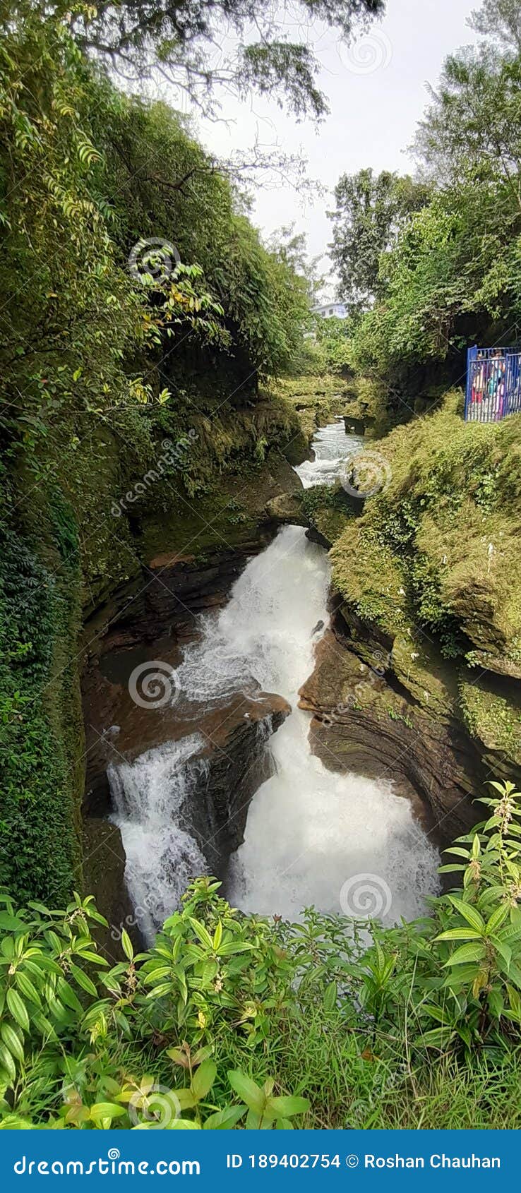 David Falls Pokhara Beautiful Landscape To Visit Stock Photo - Image of ...