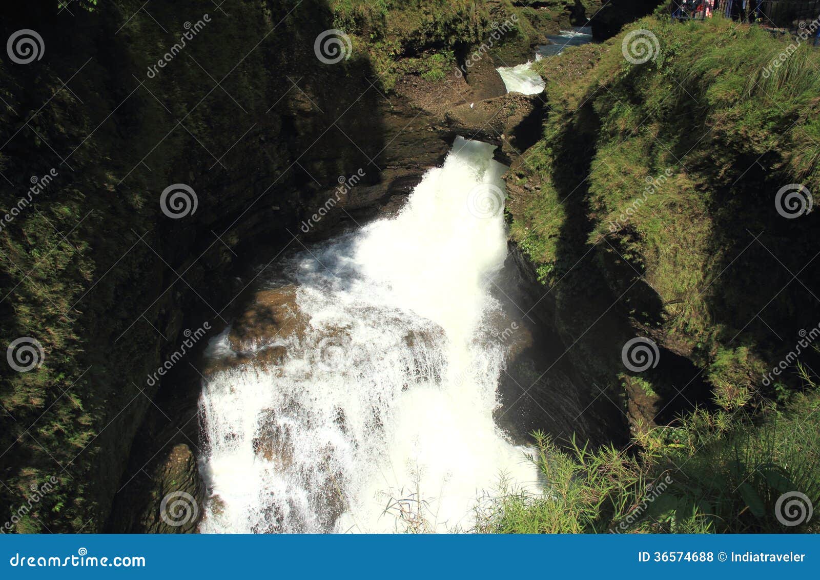 David Falls. stock photo. Image of green, nepal, national - 36574688