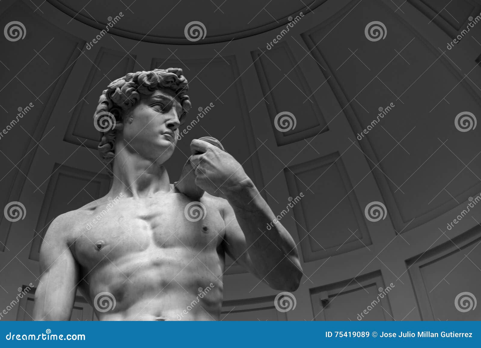 David - Florence - Italie stock image. Image of churches - 75419089