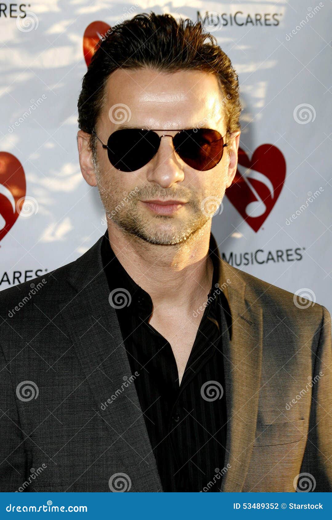 David Gahan photographie éditorial. Image du hollywood - 53489352