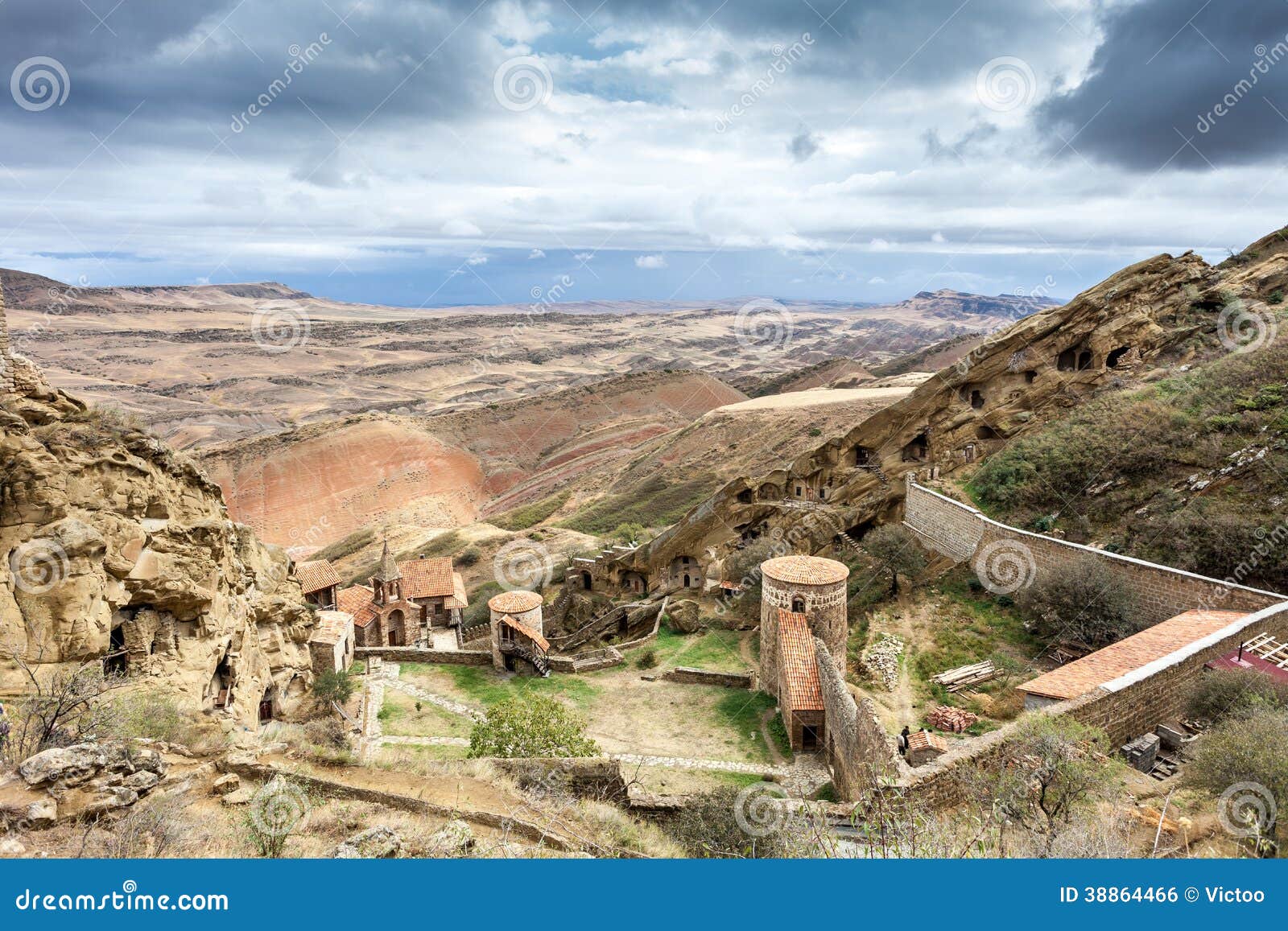 David Gareja Monastery Complex, Georgia Foto de archivo - Imagen de ...