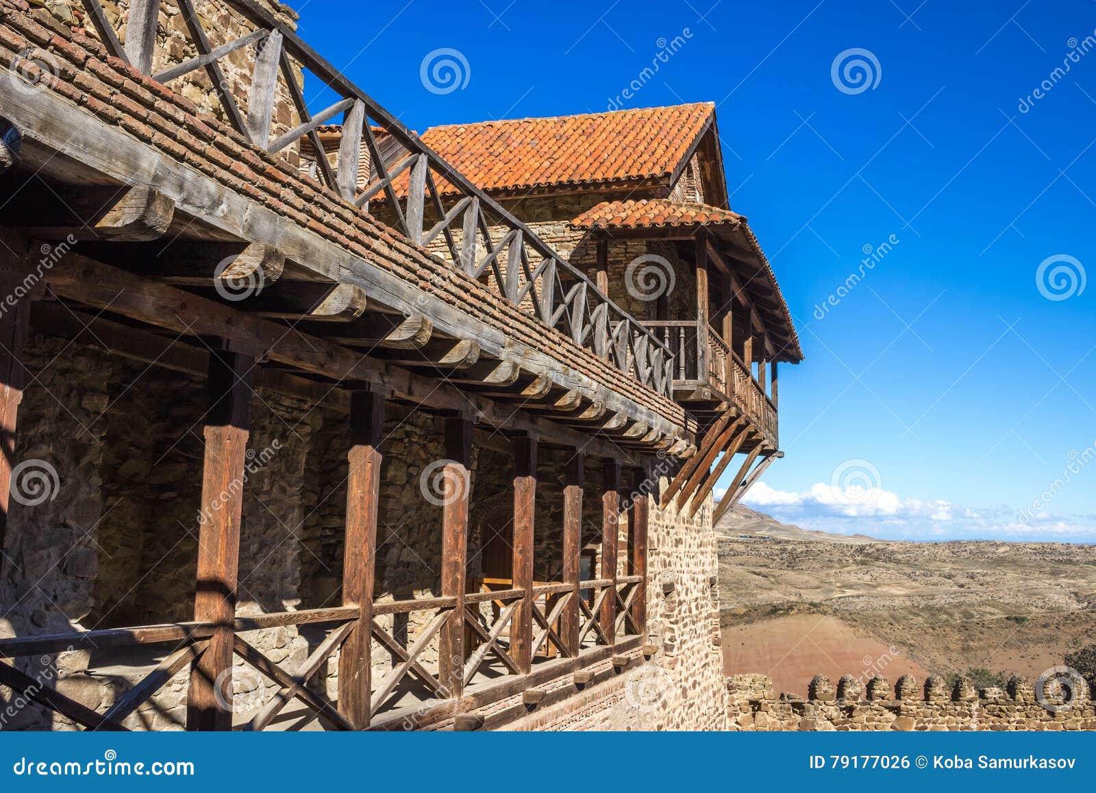David Gareja Monastery Complex, Georgia. Kakheti Stock Photo - Image of ...