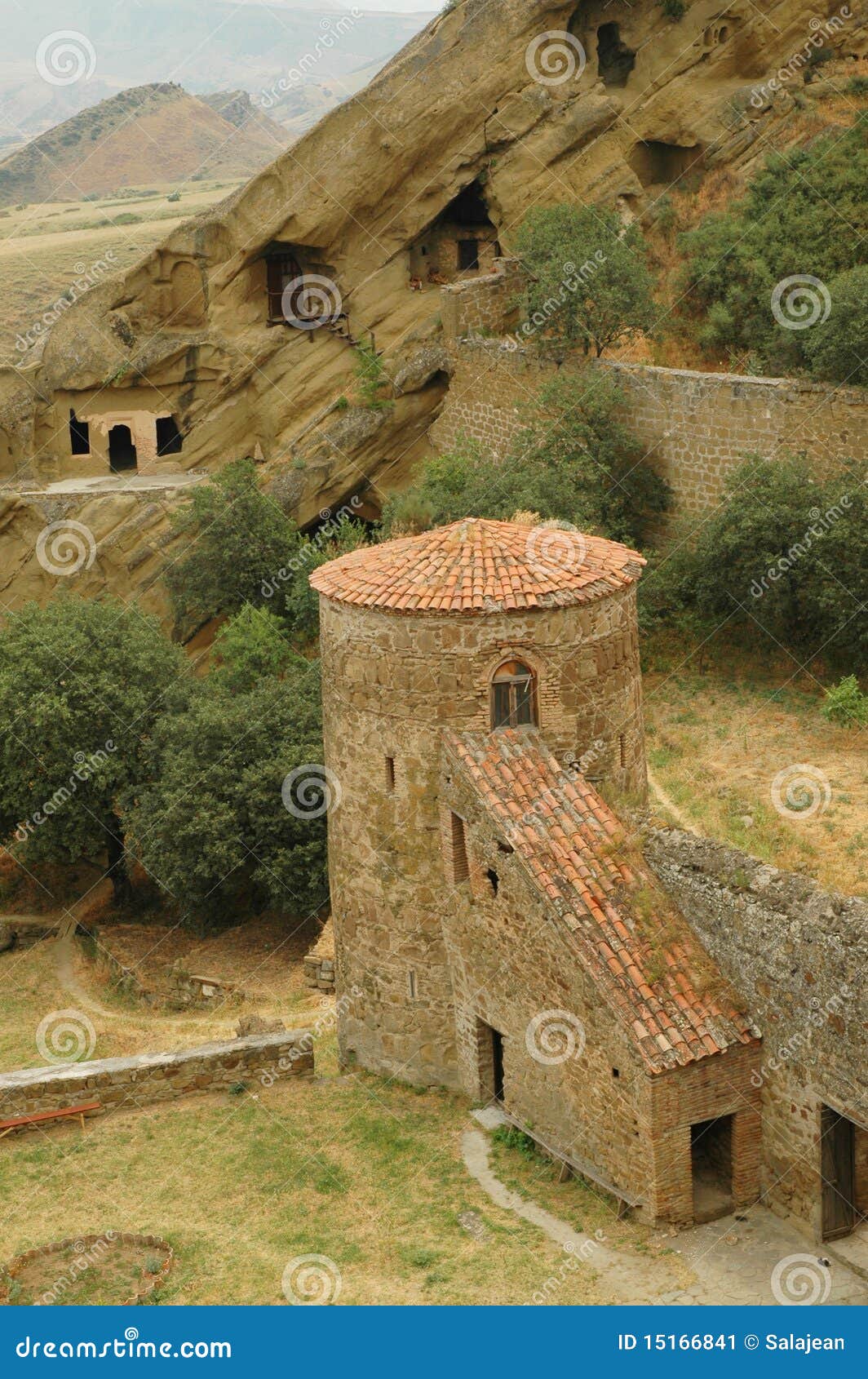 David Gareja Monastery, Georgia Stock Image - Image of cell, orthodox ...