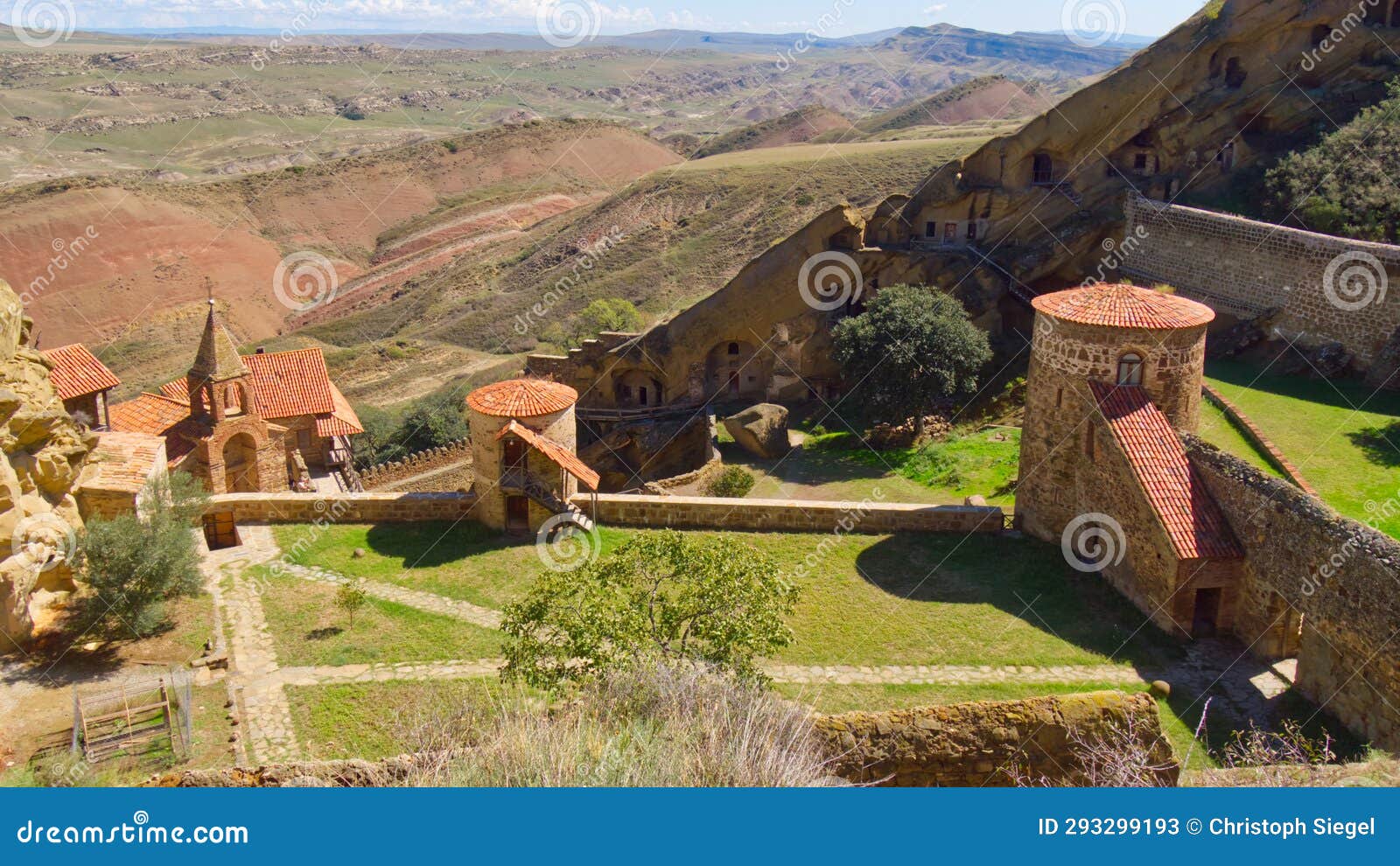 David Gareji the Oldest Monastery Complex in Georgia Stock Image ...