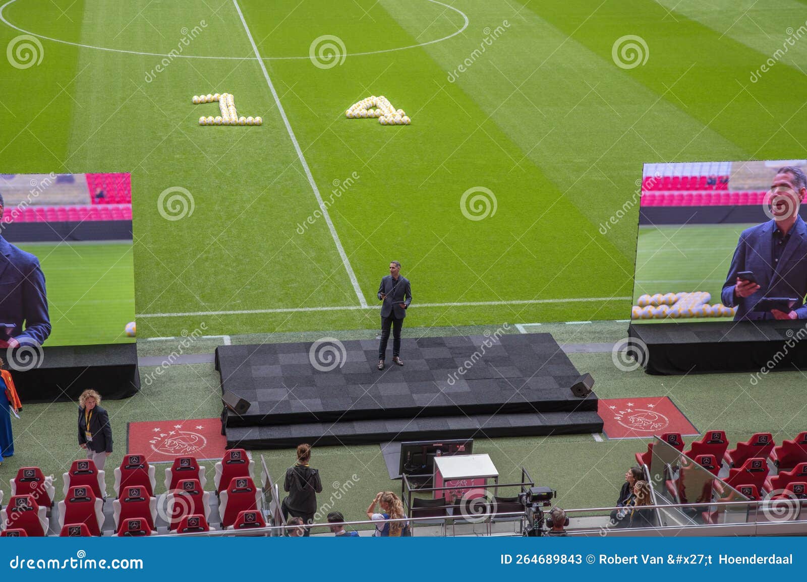 David Garrido at Work at the Johan Cruijff Legacy Summit at Amsterdam ...