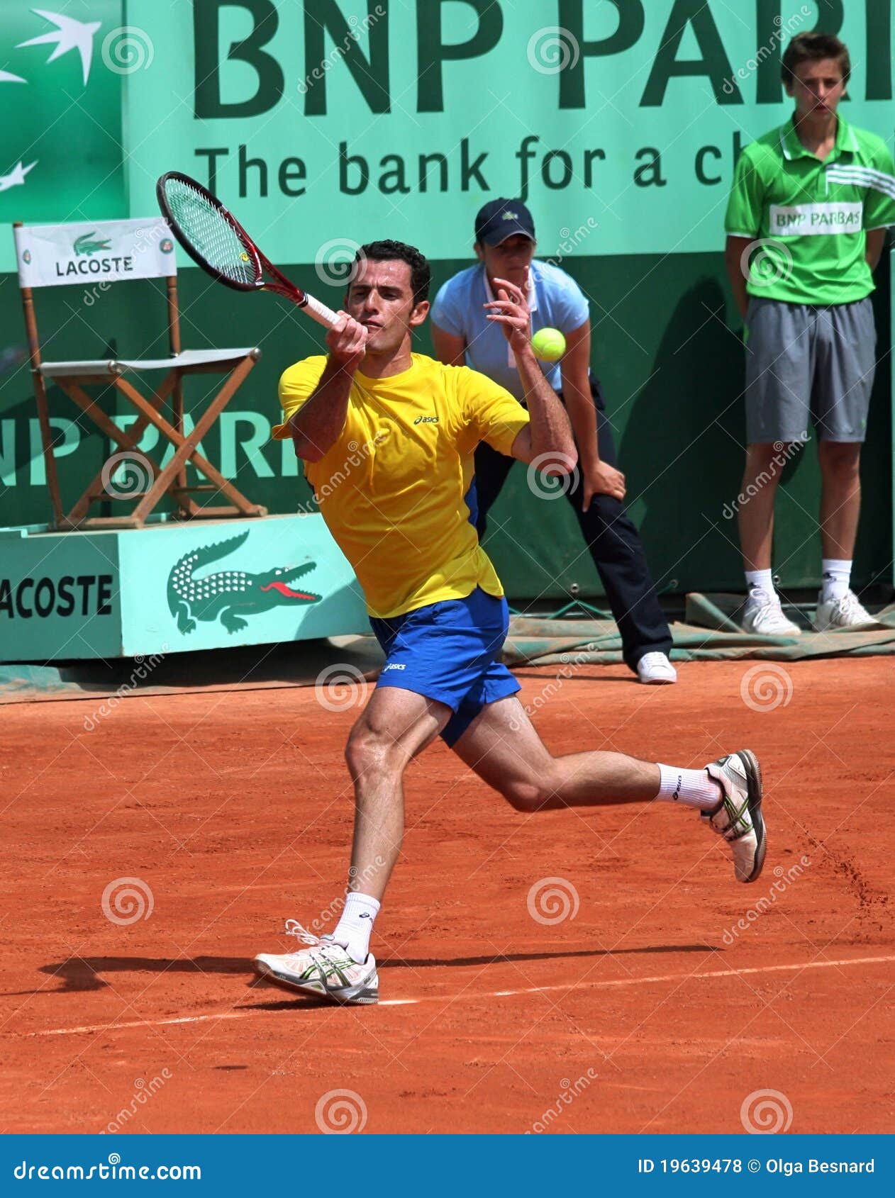 David Guez (FRA) at Roland Garros 2011 Editorial Stock Photo - Image of ...